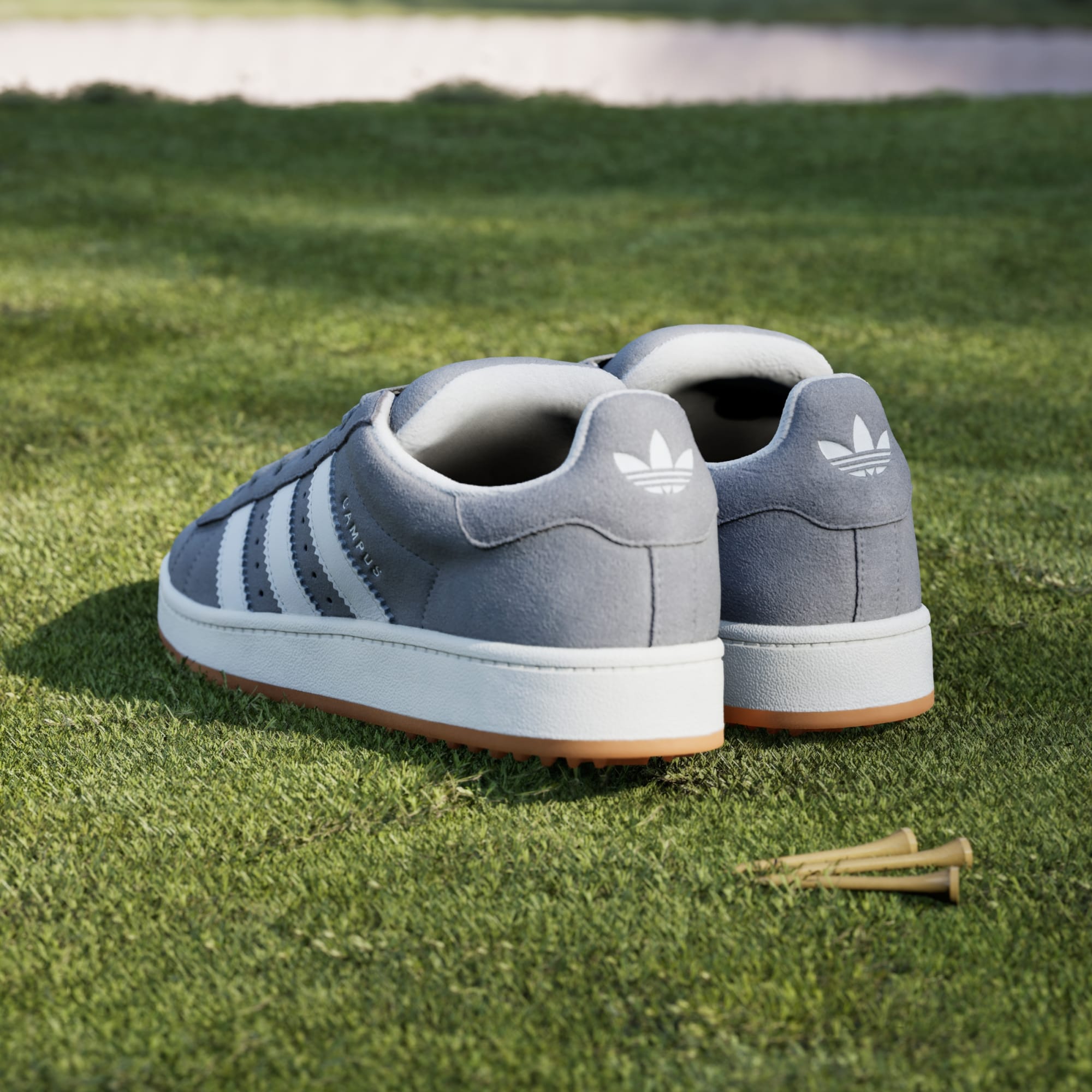 adidas Campus 00s Spikeless Golf Shoes - Grey | adidas UK