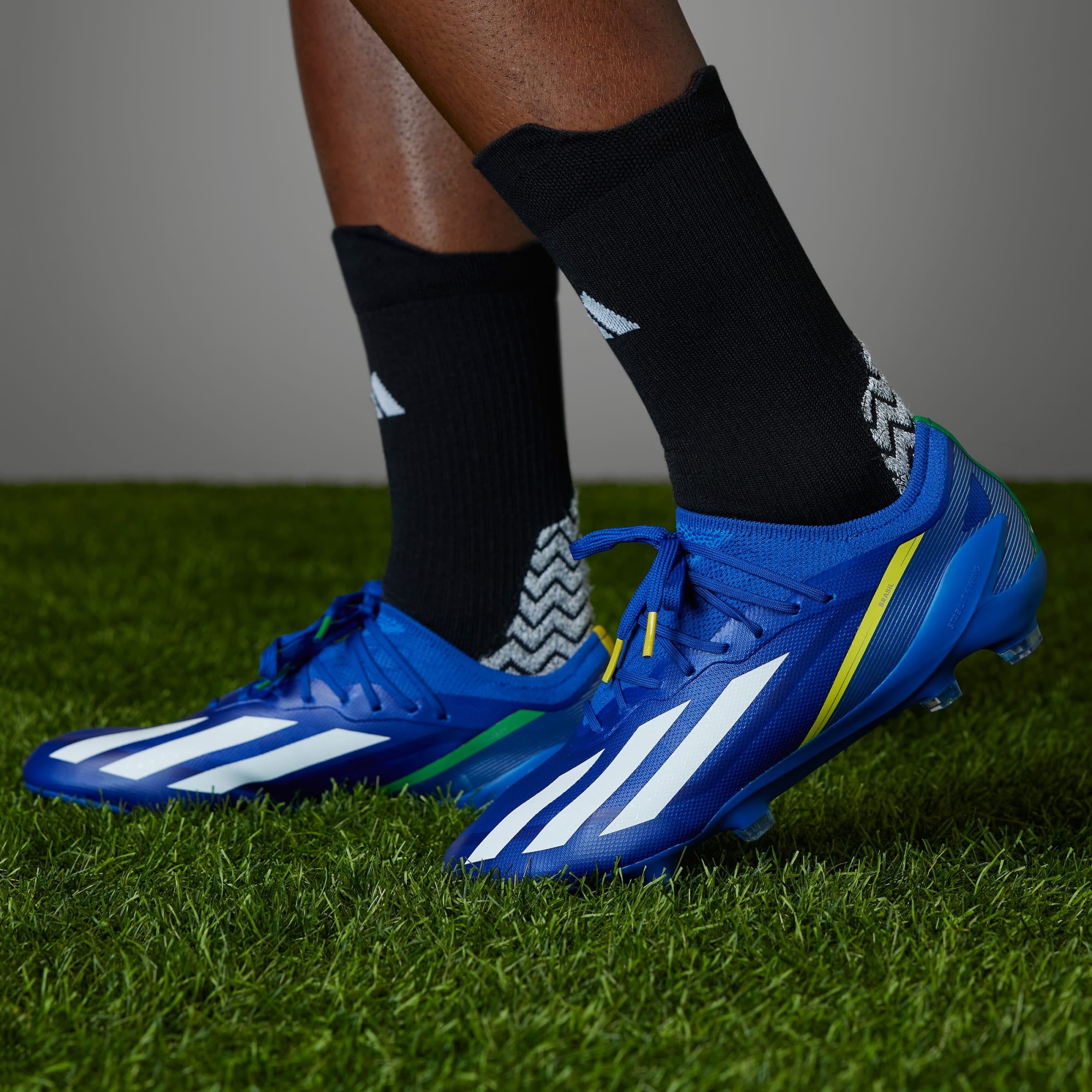 adidas X Crazyfast.1 Brazil Firm Ground Soccer Cleats - Blue | Free ...
