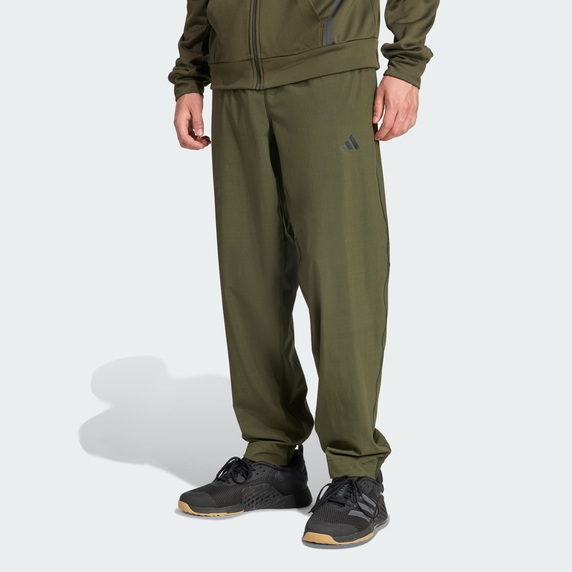 adidas Train Essentials Training Woven Hose - Grün | adidas Deutschland