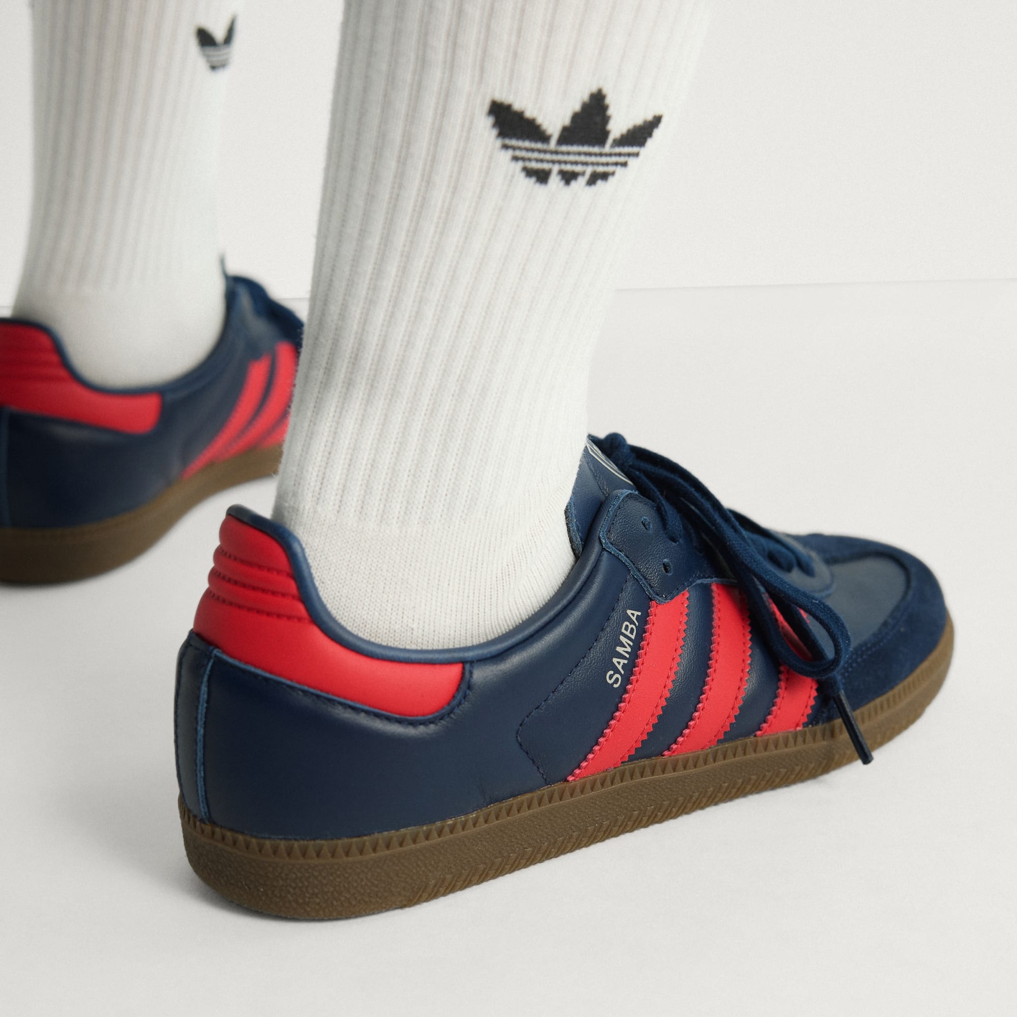 adidas Samba Arsenal Shoes - Blue | Free Shipping with adiClub | adidas US