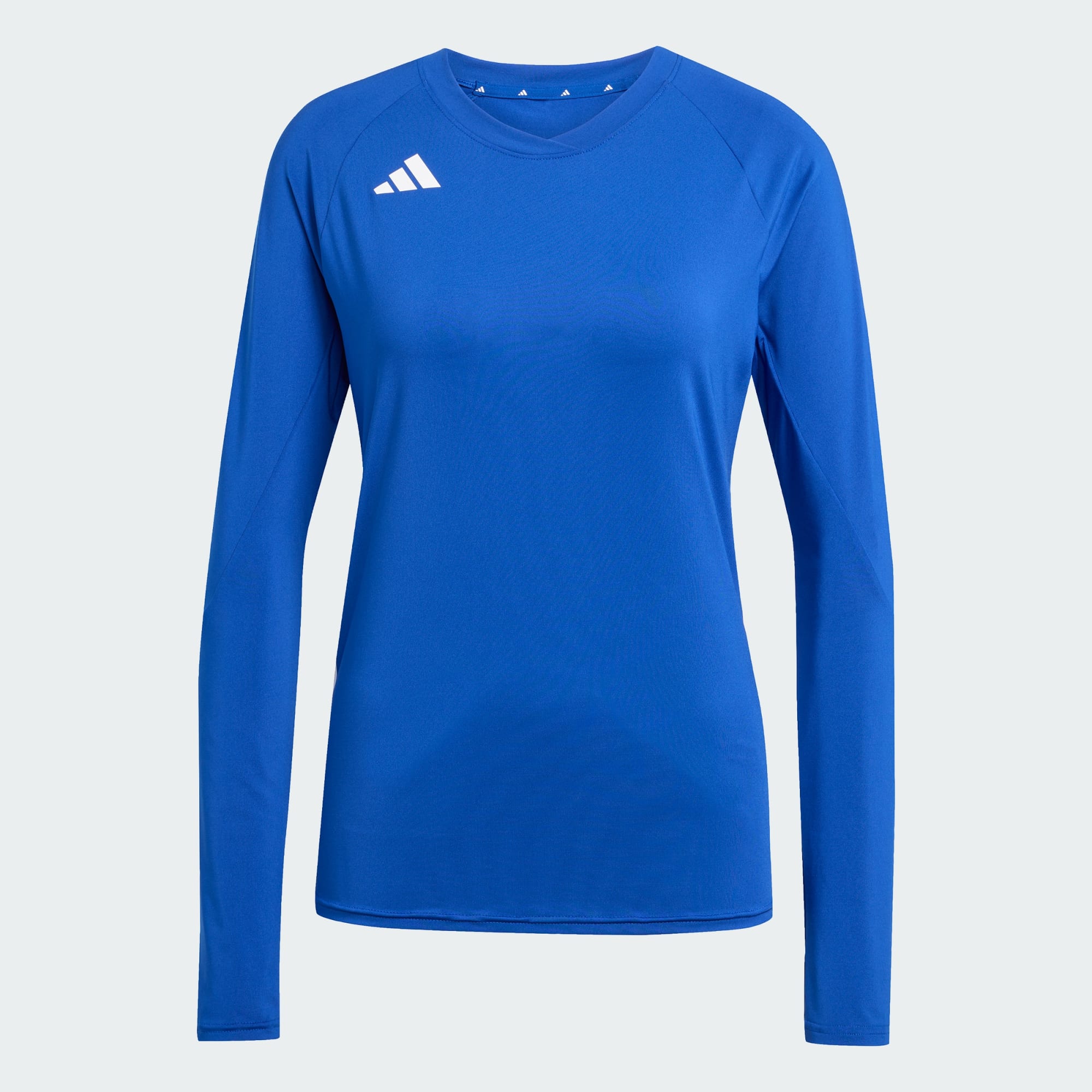adidas HILO Long Sleeve Volleyball Jersey - Blue | Free Shipping with ...