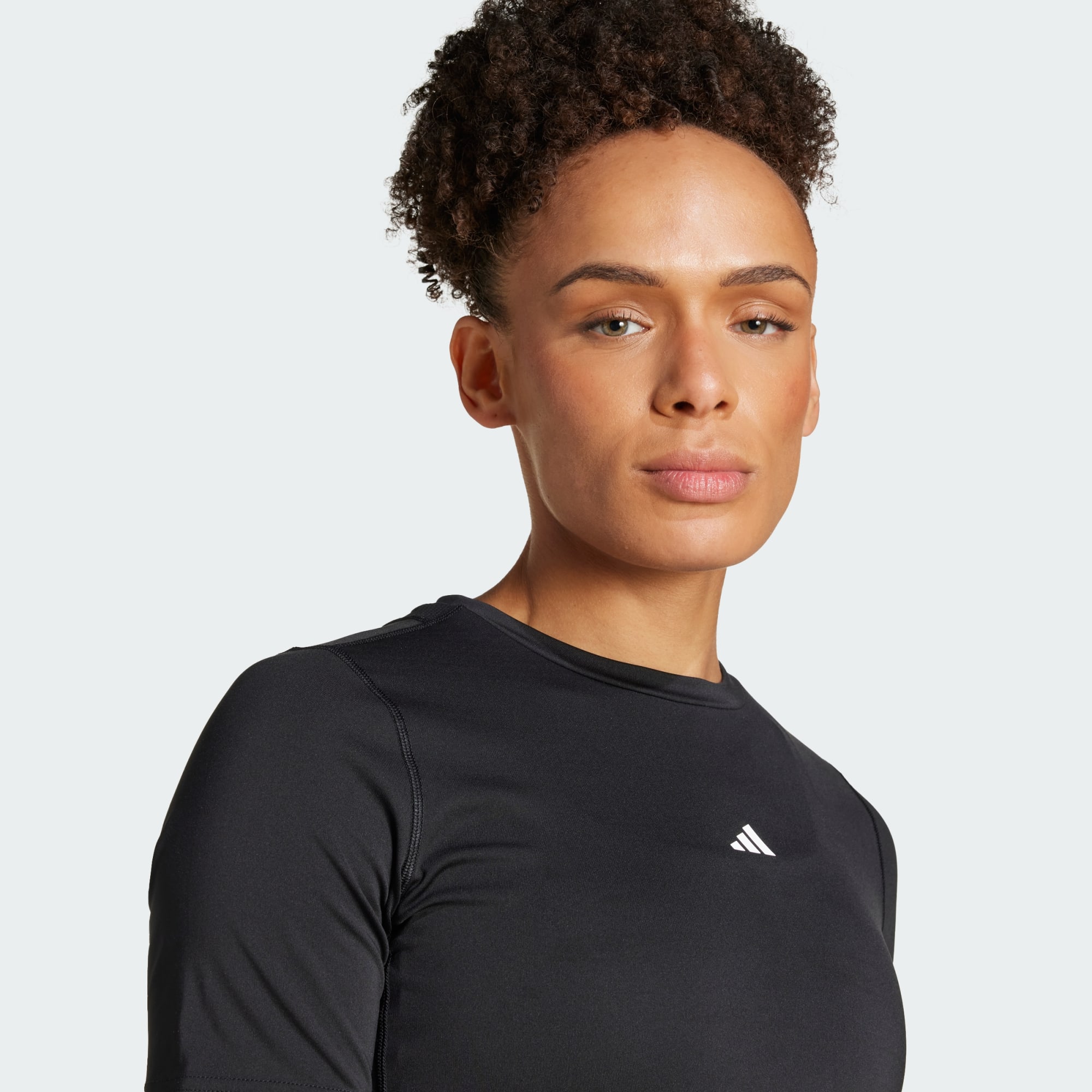 adidas TECHFIT Training T-Shirt - Black | adidas UK