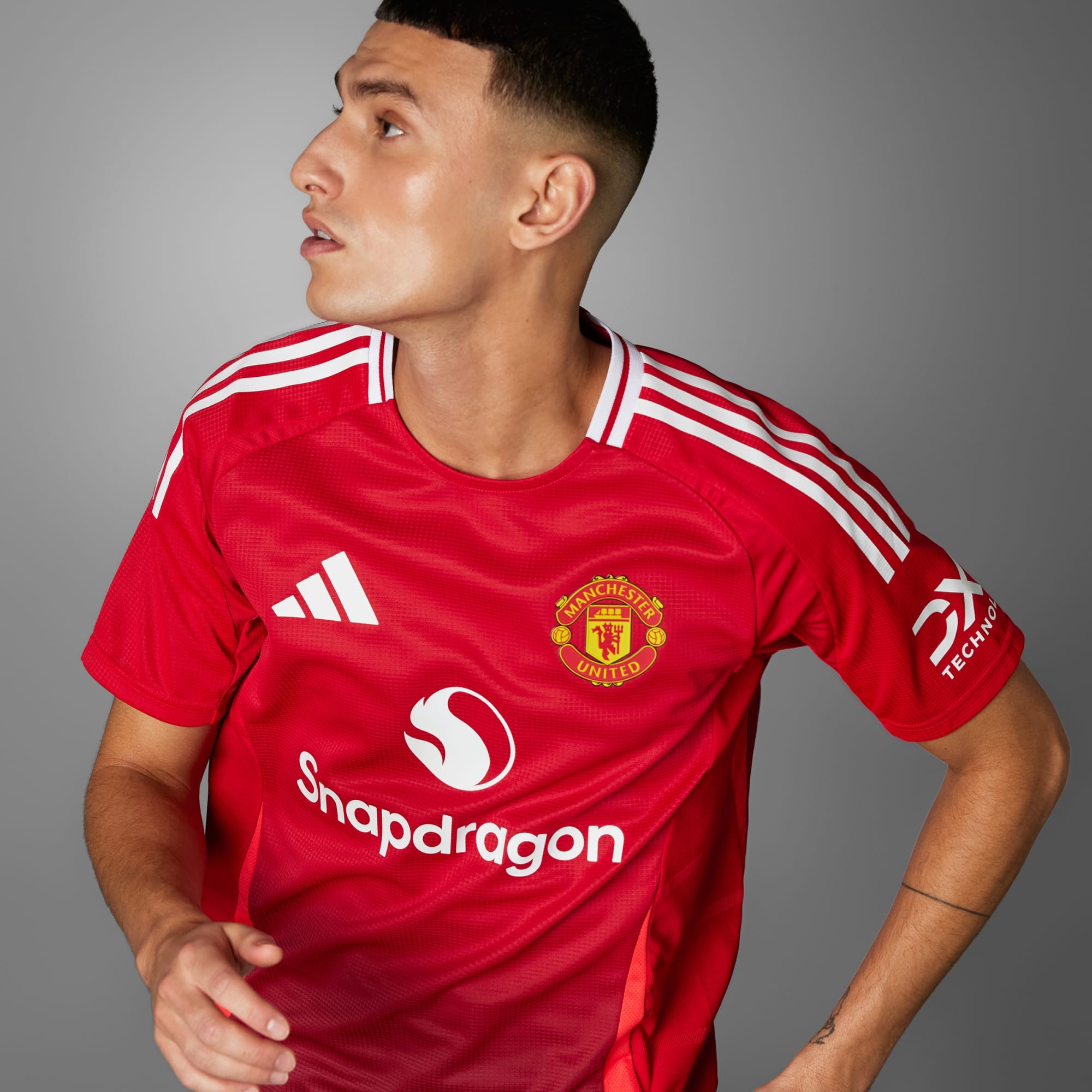 adidas Manchester United 24/25 Home Authentic Jersey - Red | adidas ...