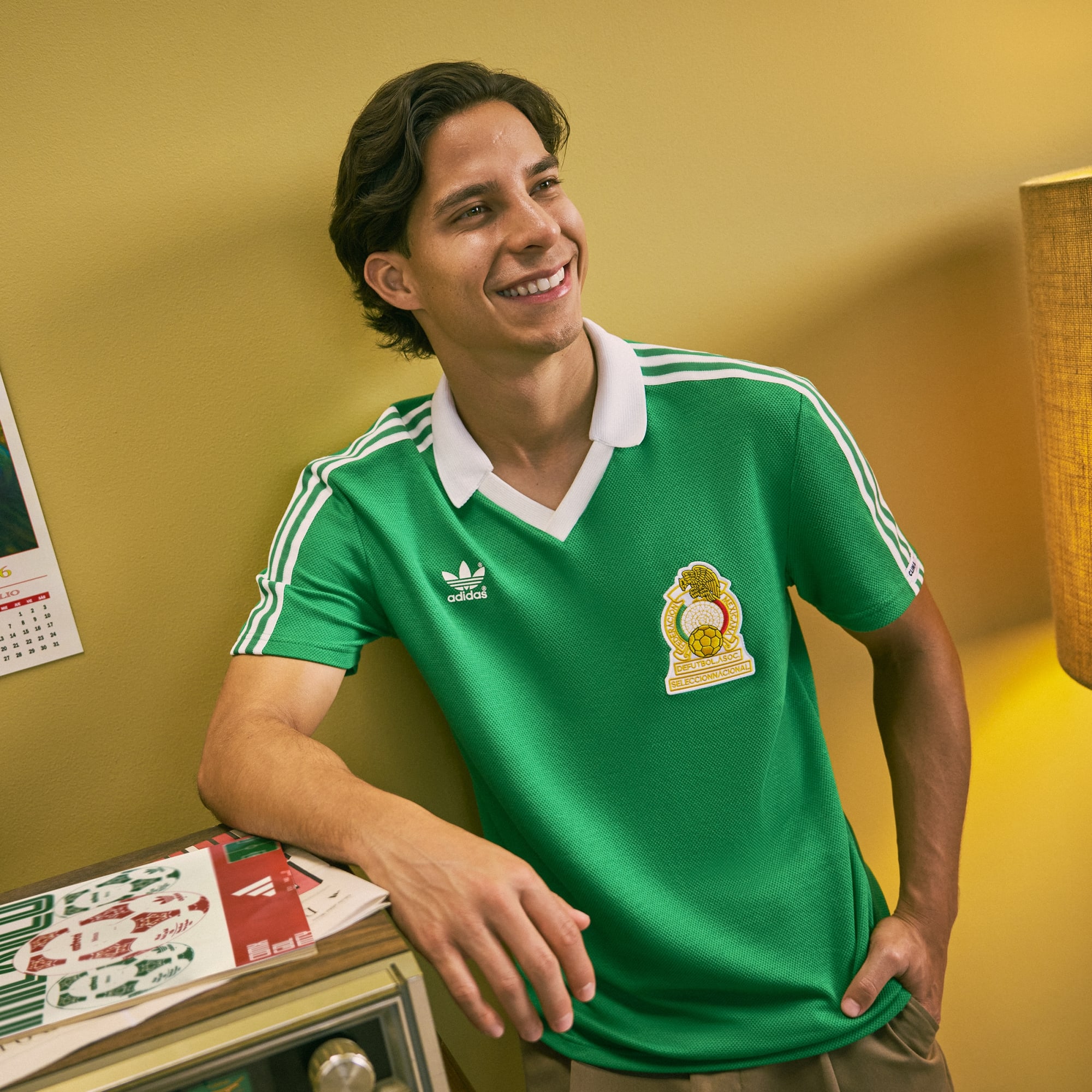 adidas Mexico Home Jersey 1986 - Green | adidas UK
