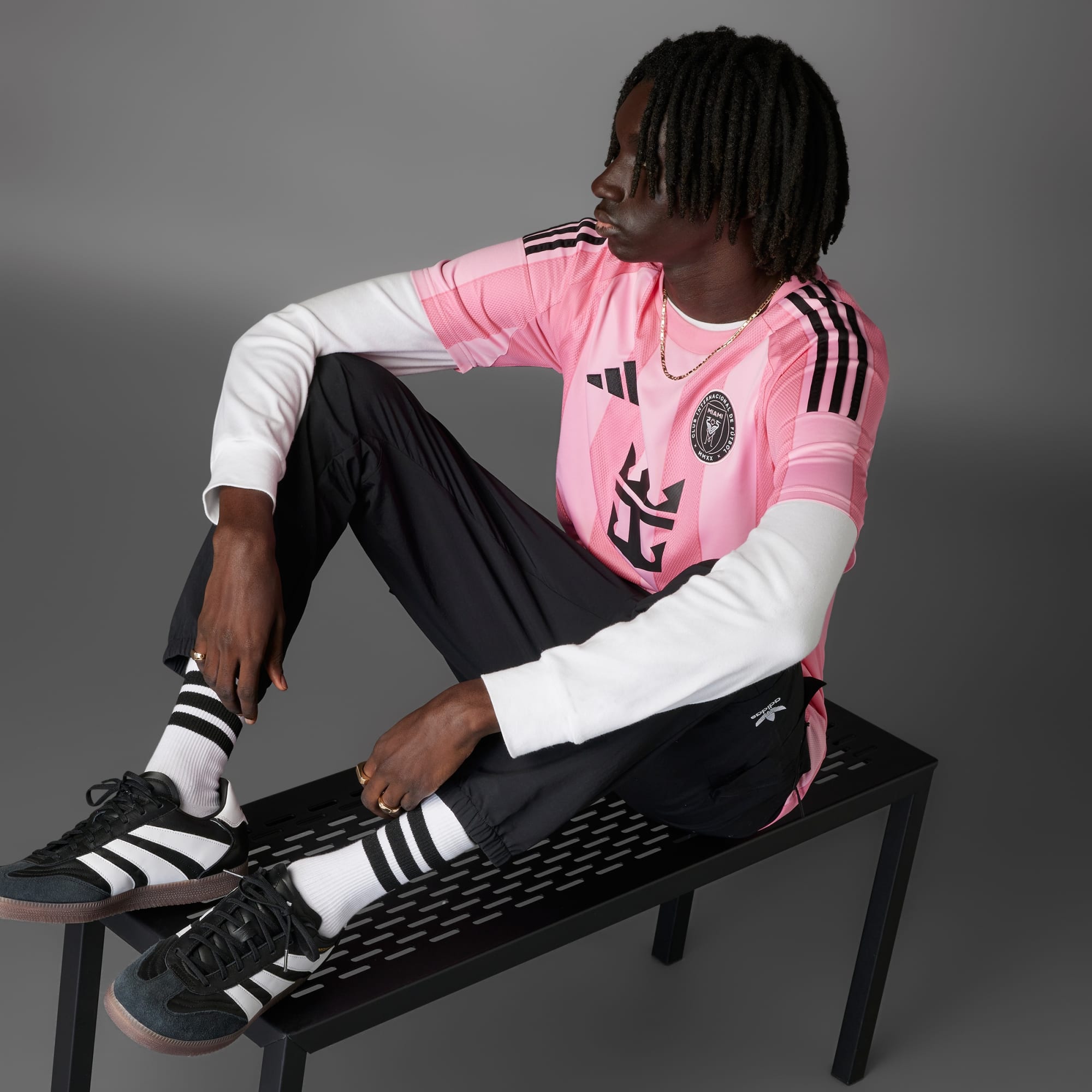 adidas Inter Miami CF 25/26 Home Jersey - Pink | Free Shipping with ...