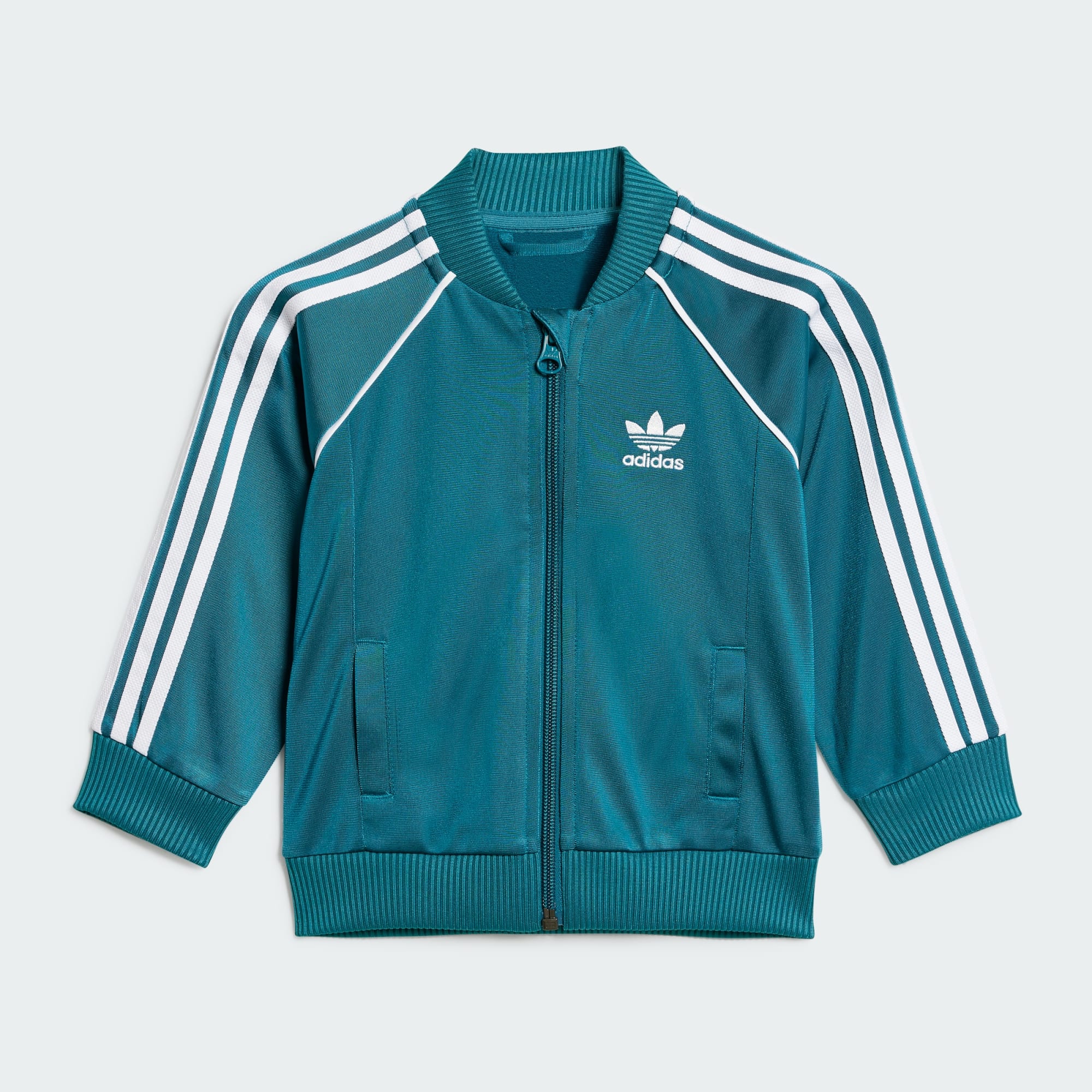 adidas Adicolor SST Track Suit Kids - Turquoise | adidas UK