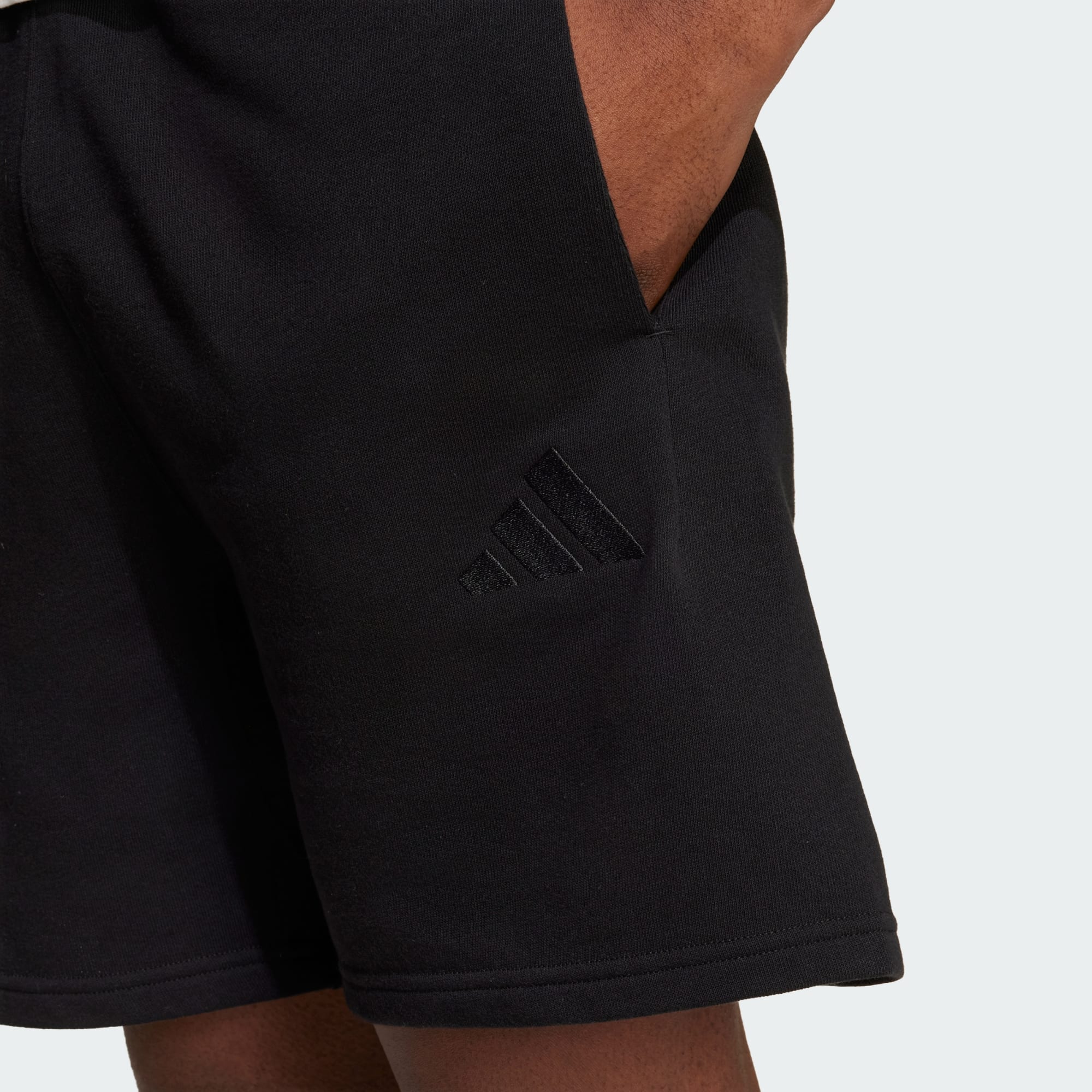 adidas ALL SZN French Terry Shorts - Black | adidas Australia