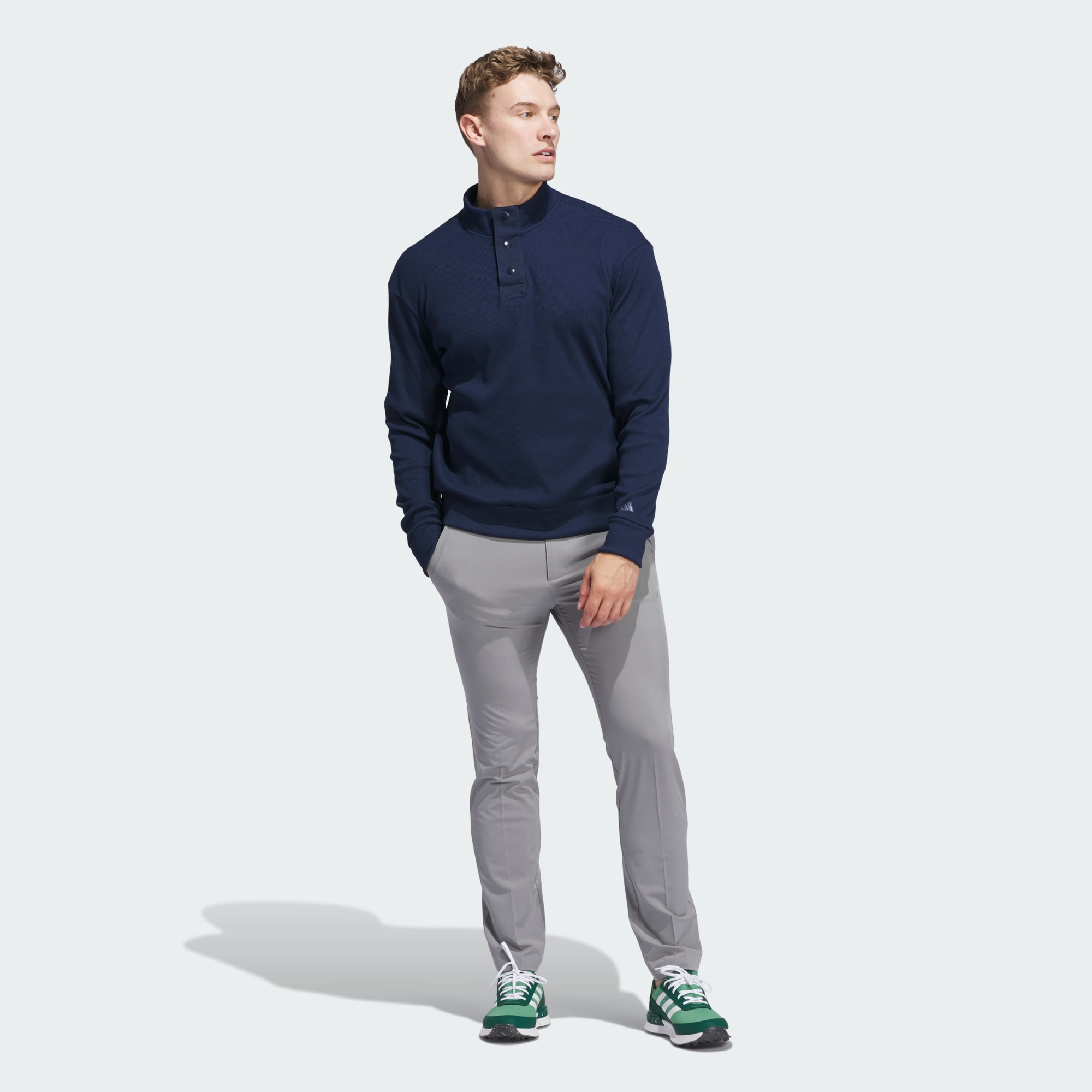 adidas Go-to Cozy Pullover - Blue | Free Shipping with adiClub | adidas US