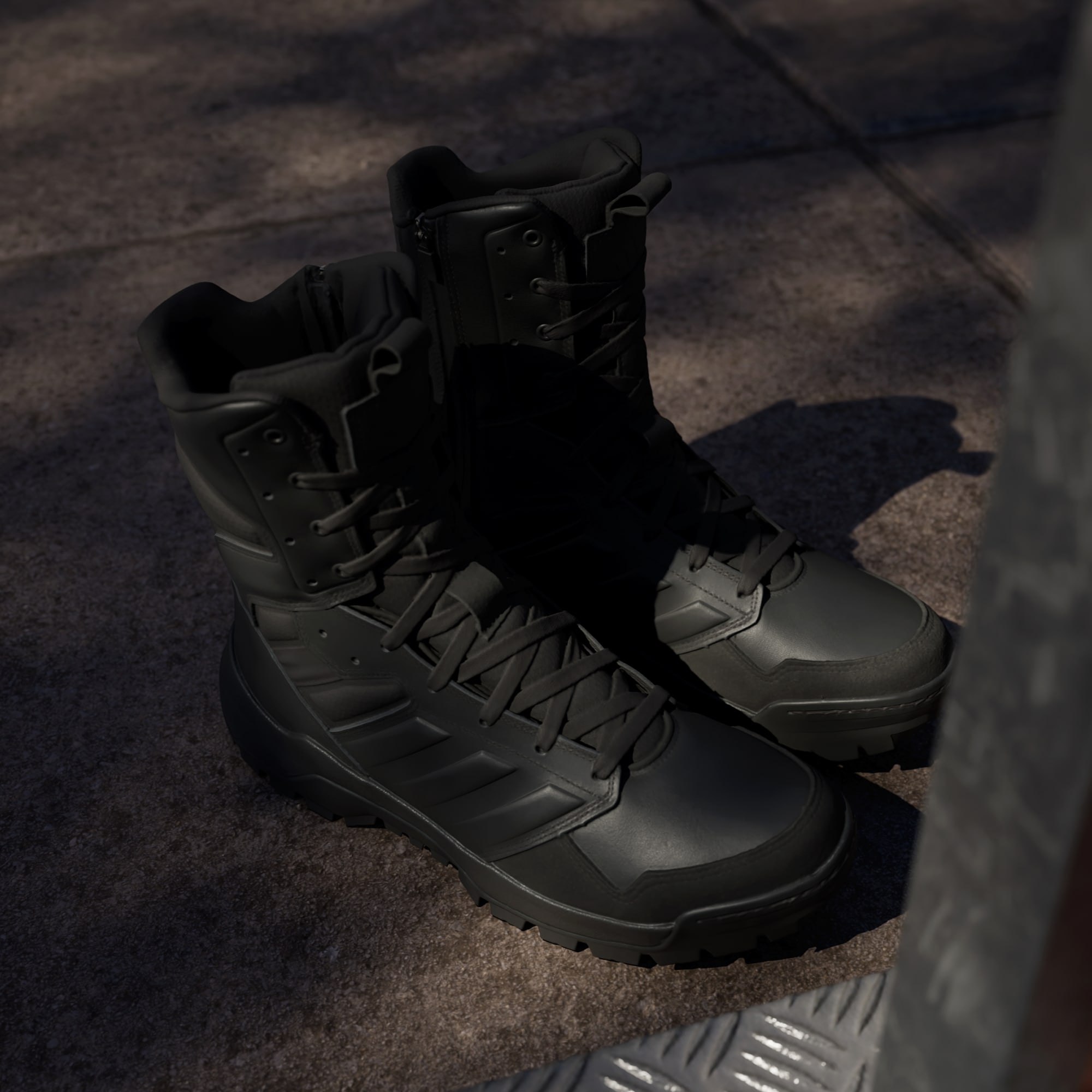 adidas GSG-9.2024 Zip Boots - Black | adidas UK