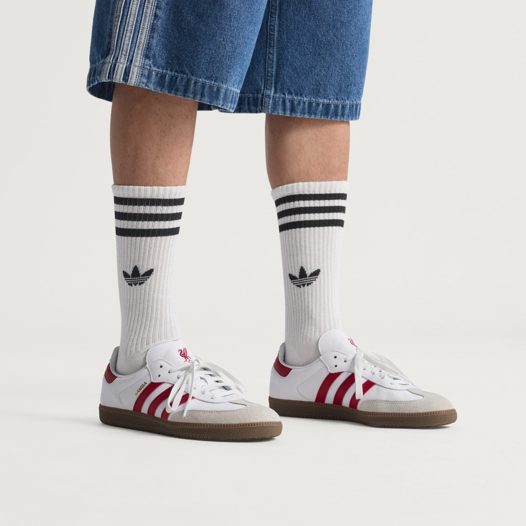 adidas Samba Liverpool FC Shoes - White | adidas UK