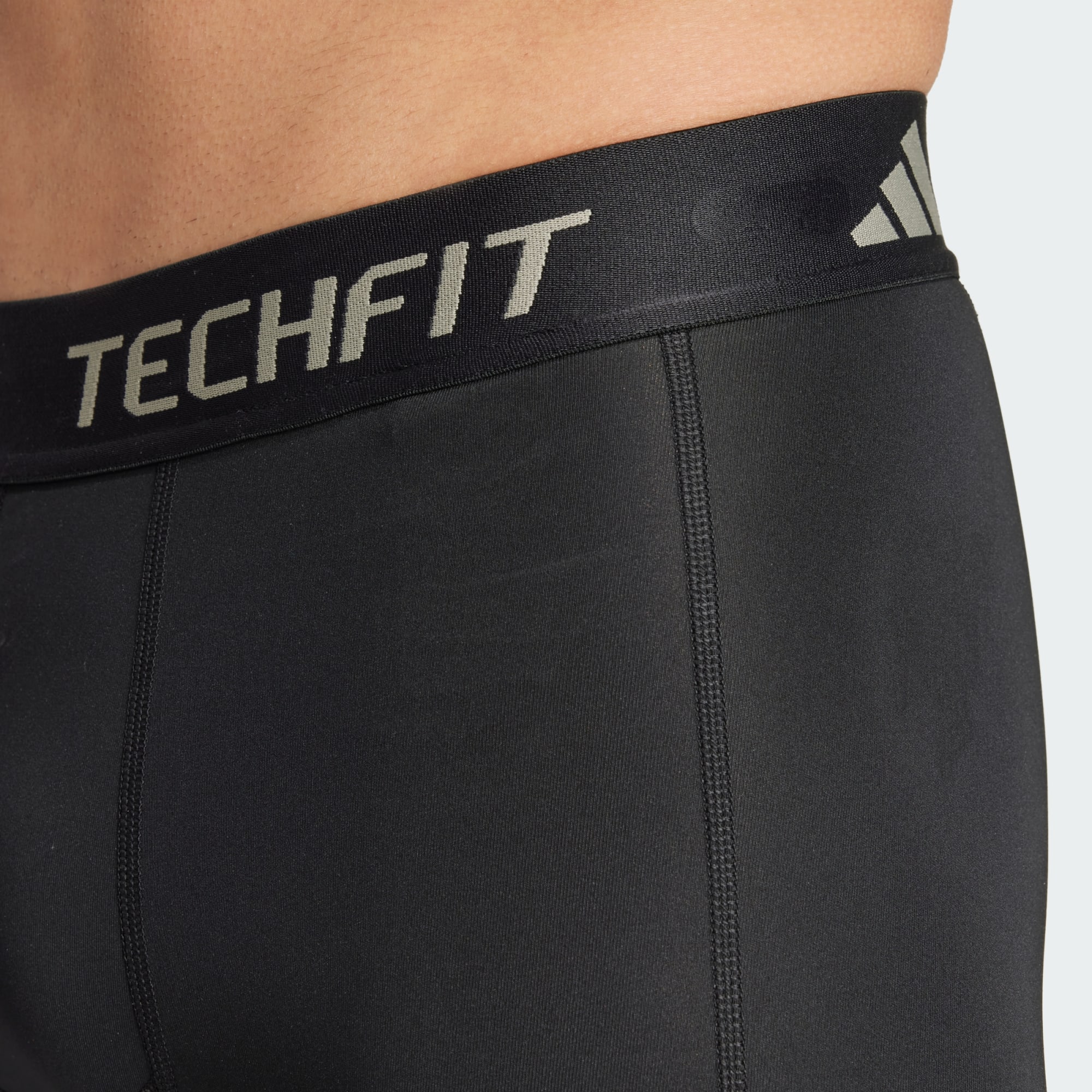 adidas TECHFIT Compression Training Short Tights - Black | Free ...