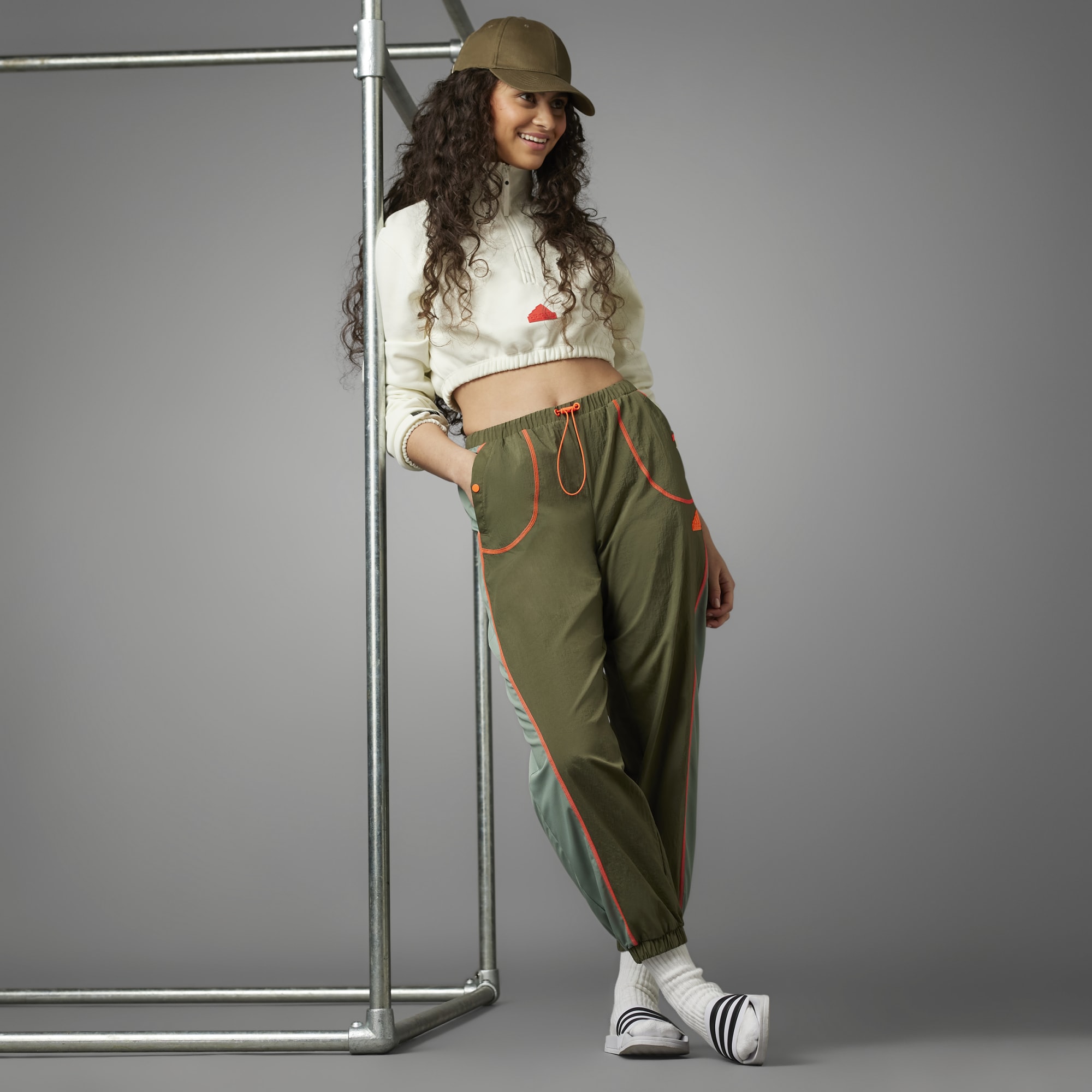 adidas Lift Your Mind Low-Rise Pants - Green | adidas Australia