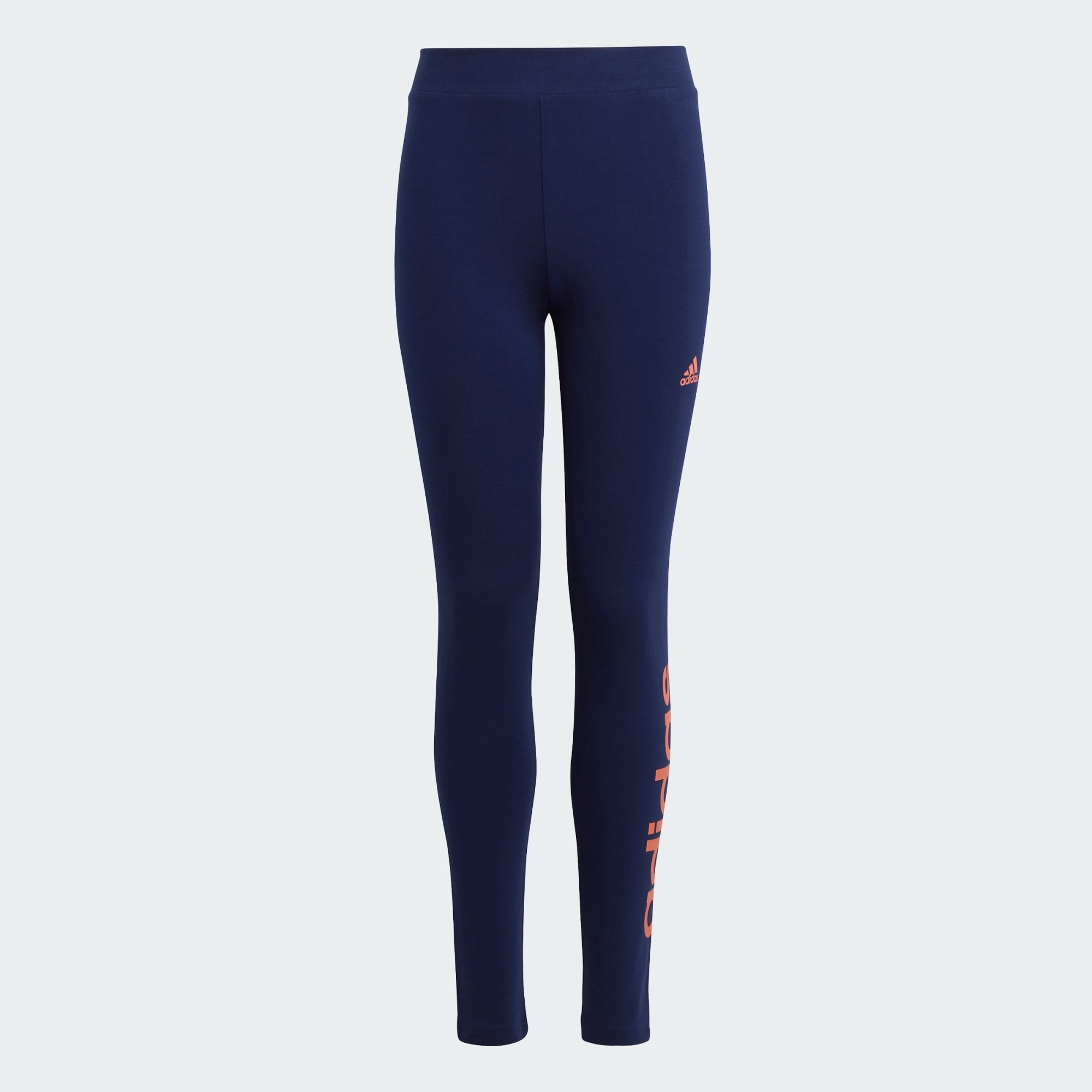 adidas Essentials Linear Logo Cotton Leggings - Blau | adidas Deutschland