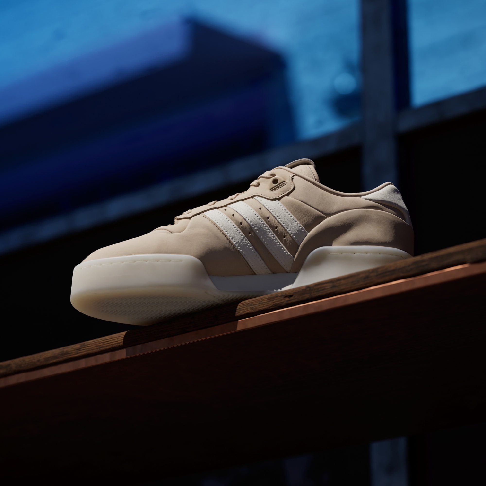 adidas Rivalry Low Lux Shoes - Beige | adidas UK