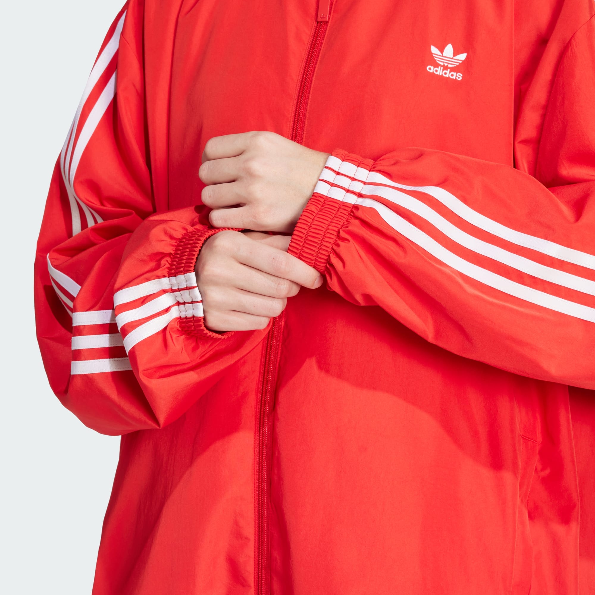 adidas Adilenium Season 3 Oversized Track Top - Red | Free Shipping ...