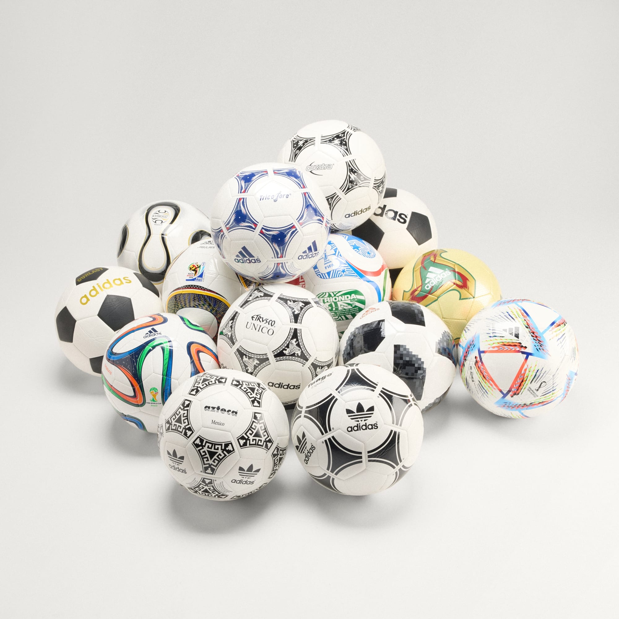 adidas FIFA World Cup Historical Club Ball Set - Multicolor | Free ...