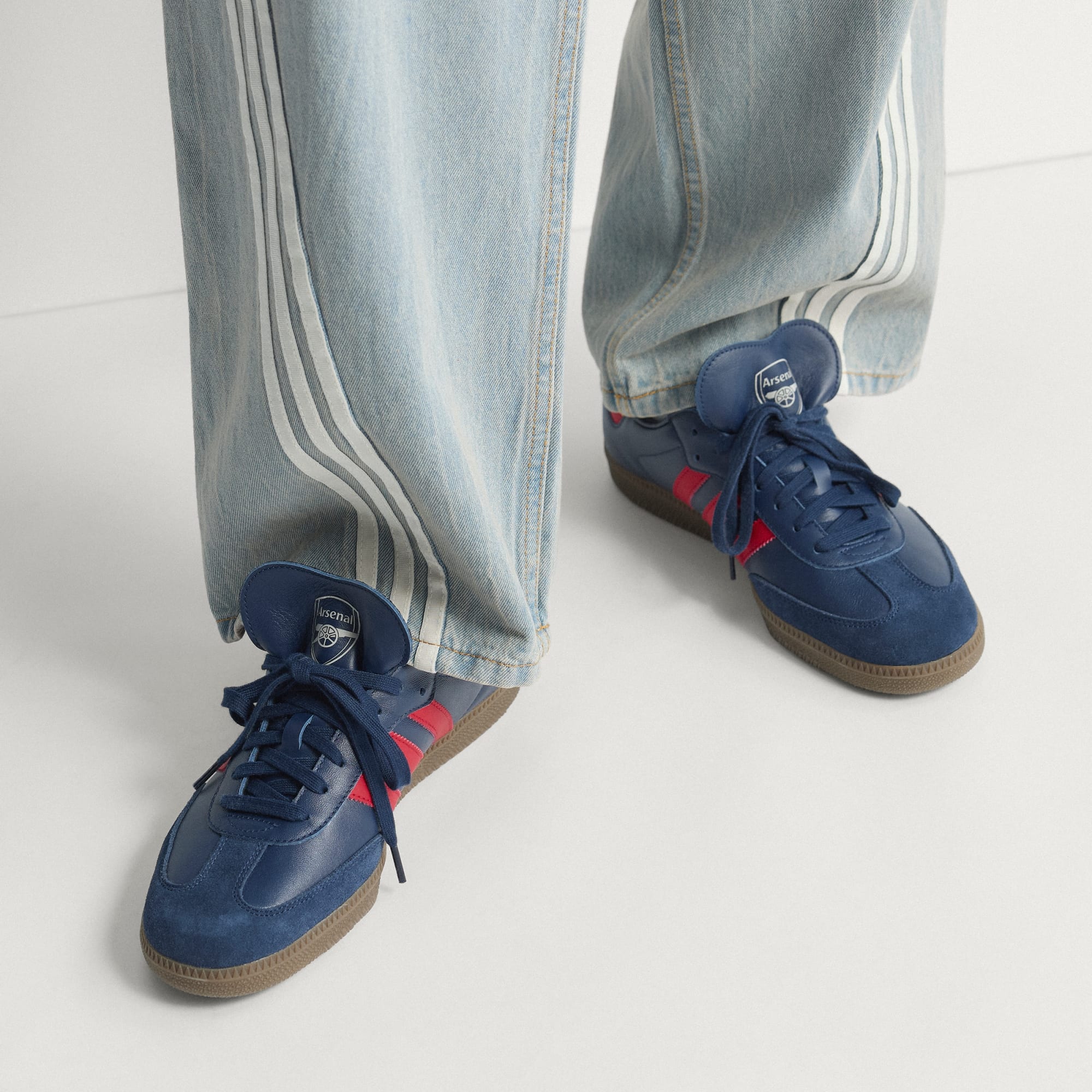 adidas Samba Arsenal Shoes - Blue | Free Shipping with adiClub | adidas US