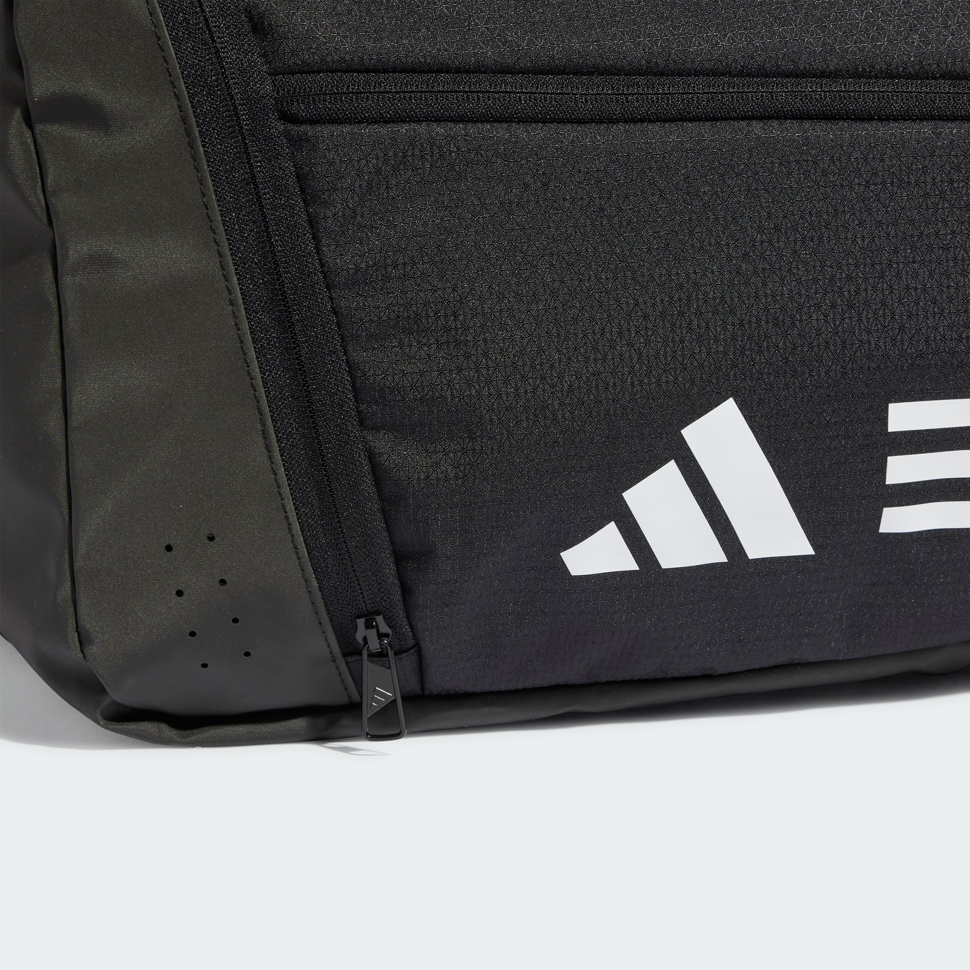adidas Essentials 3-Stripes Duffel Bag Medium - Black | adidas UK