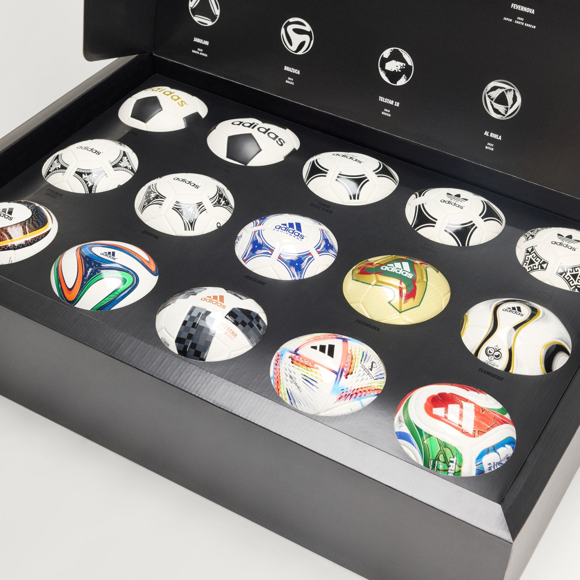 adidas World Cup Historical Mini Ball Set - White | adidas Australia