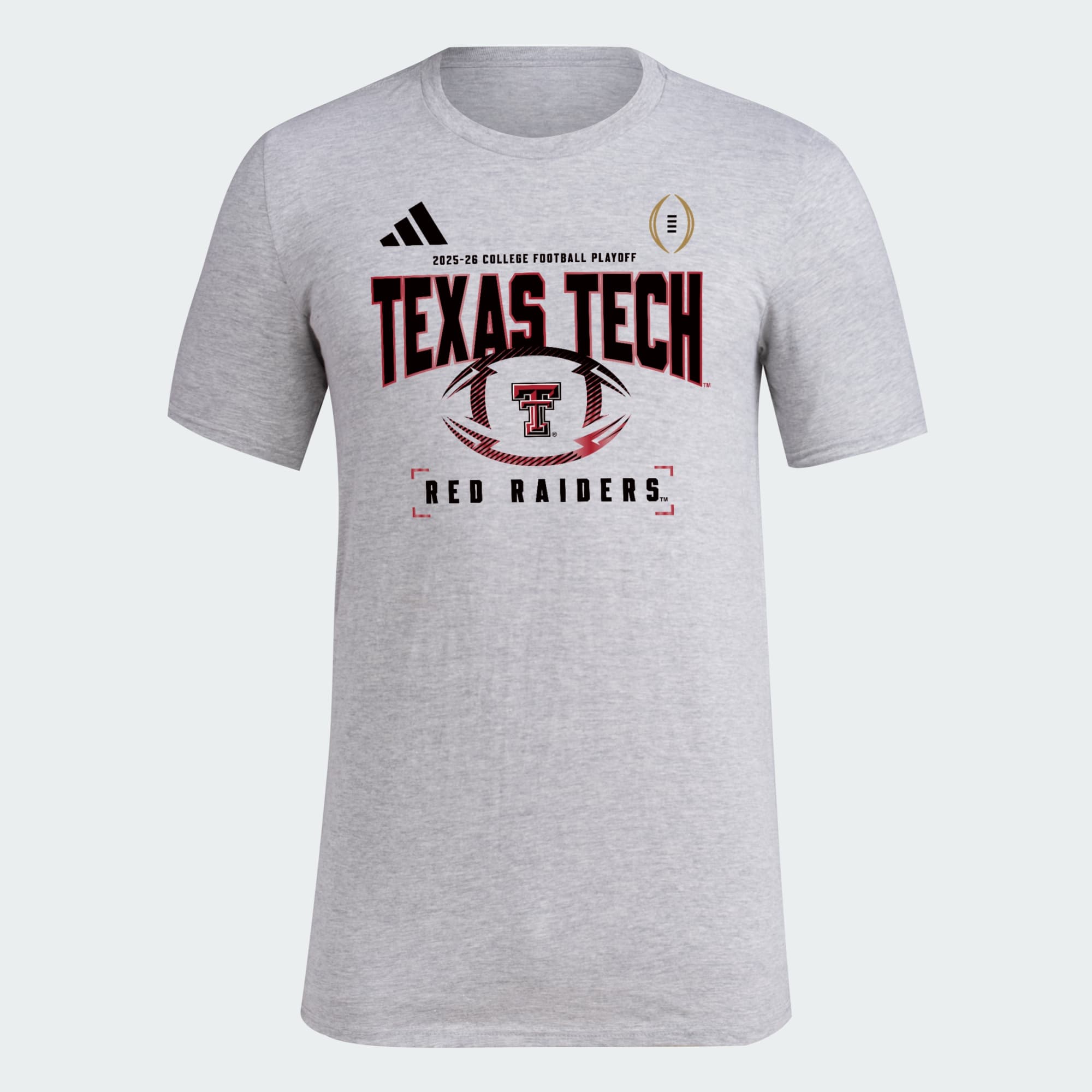 adidas TEXAS TECH RED RAIDERS MEN’S SHORT SLEEVE PREGAME T-SHIRT - Grey ...