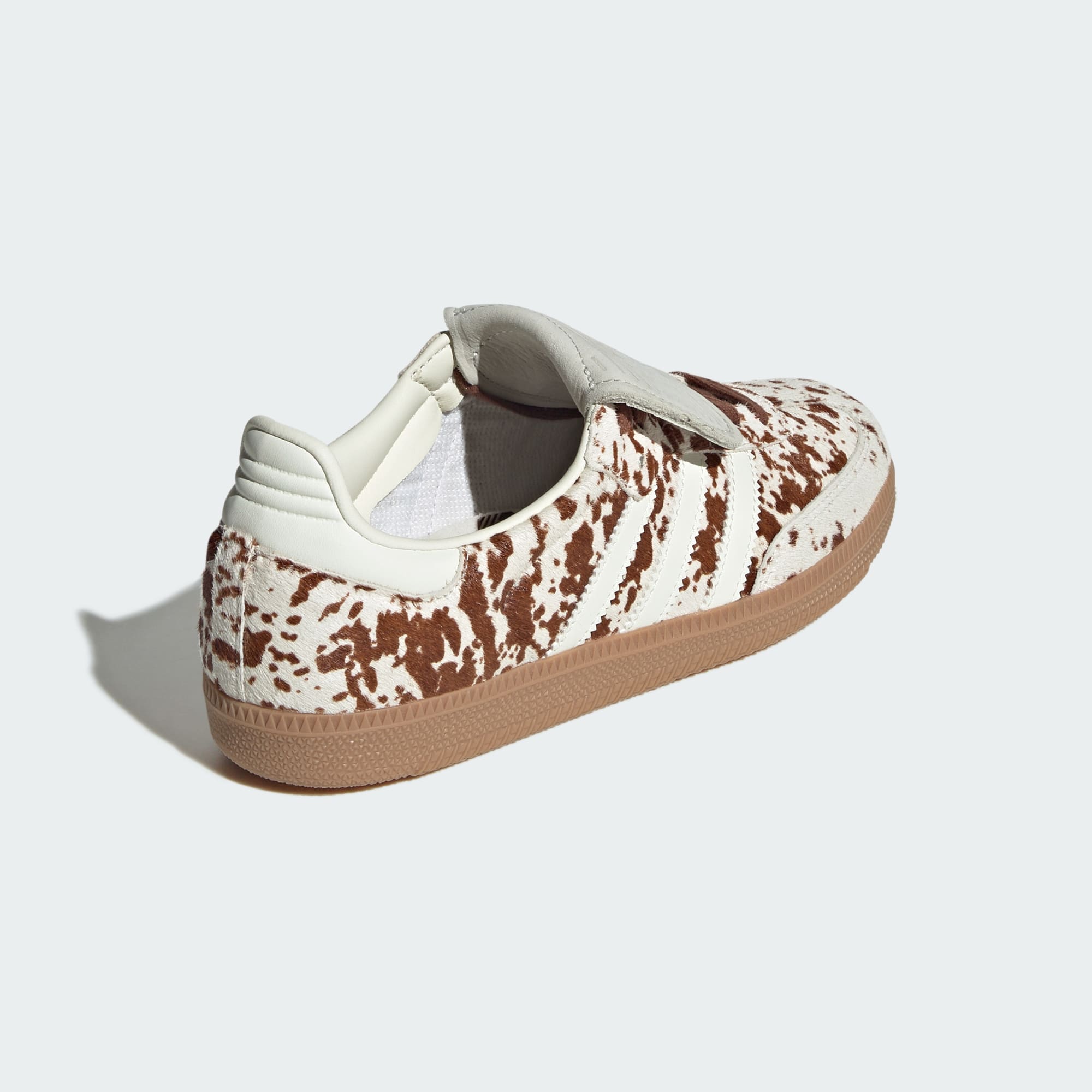 adidas Cow Print Samba Long Tongue Shoes - White | Free Shipping with ...