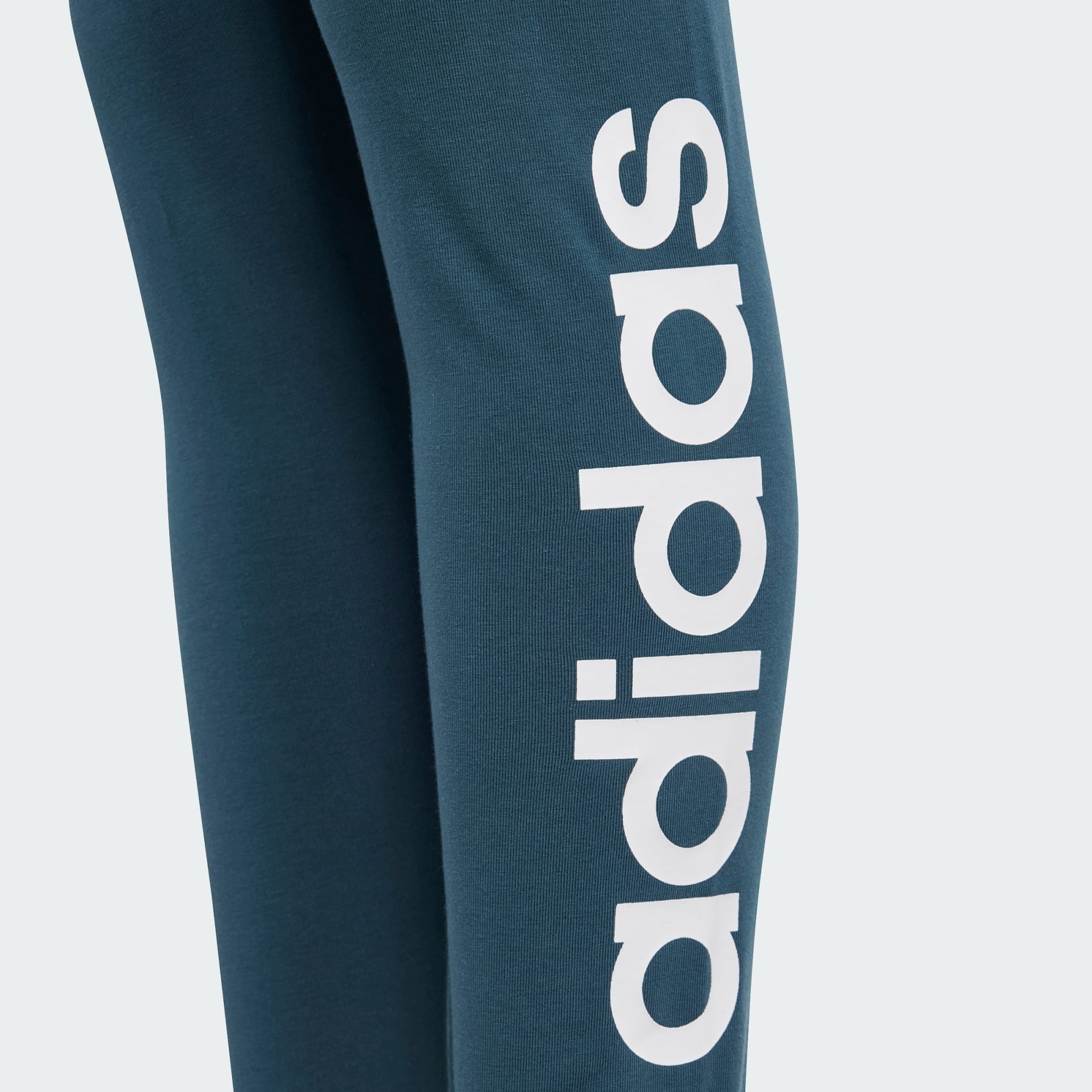 adidas Essentials Linear Logo Cotton Leggings - Türkis | adidas Deutschland