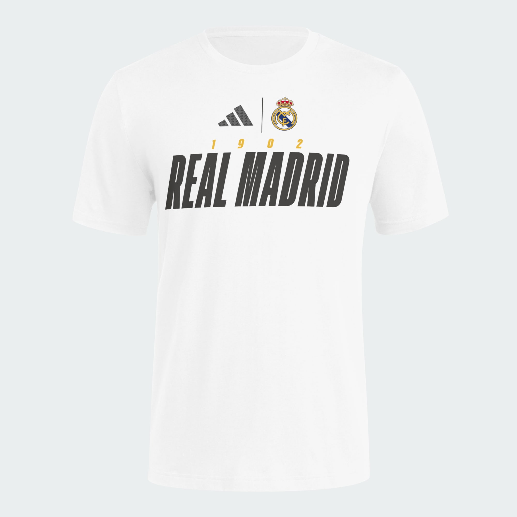 adidas Real Madrid Graphic Tee - White | Free Shipping with adiClub ...