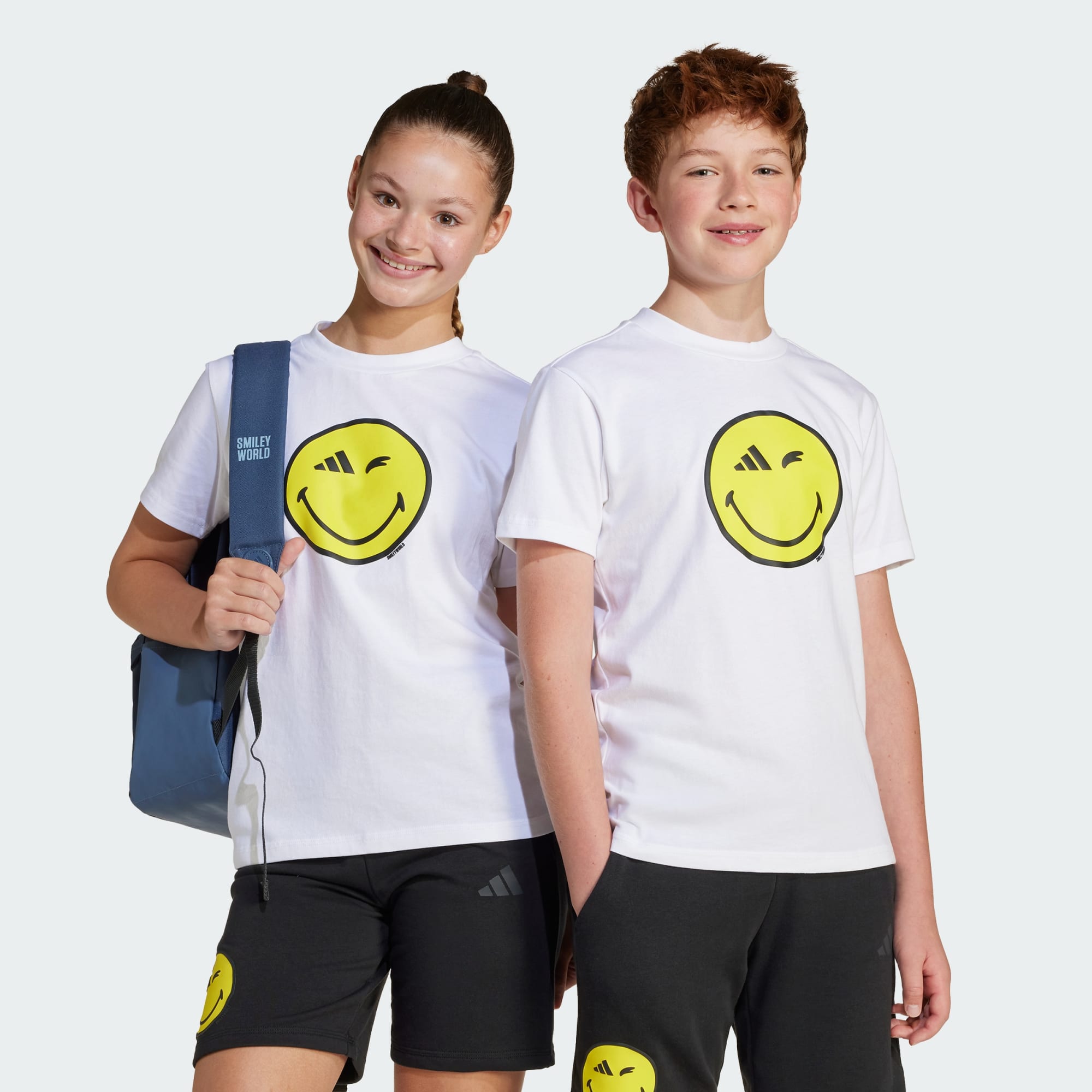 adidas x Smileyworld Graphics Tee Kids - White | adidas UK