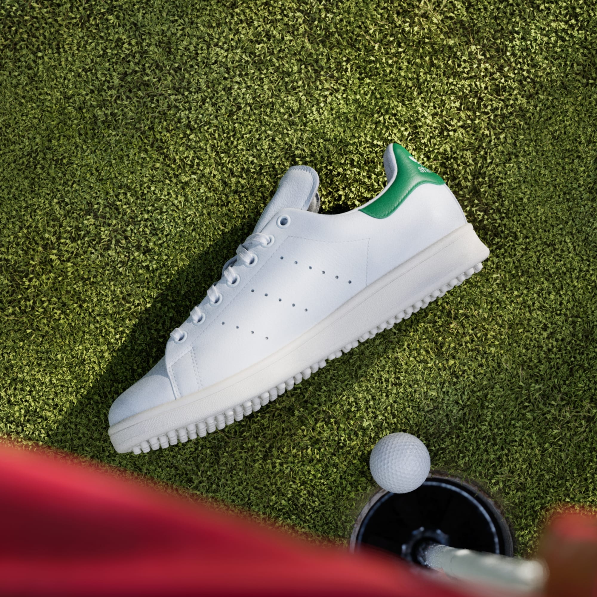 adidas Stan Smith Spikeless Golf Shoes - White | Free Shipping with ...