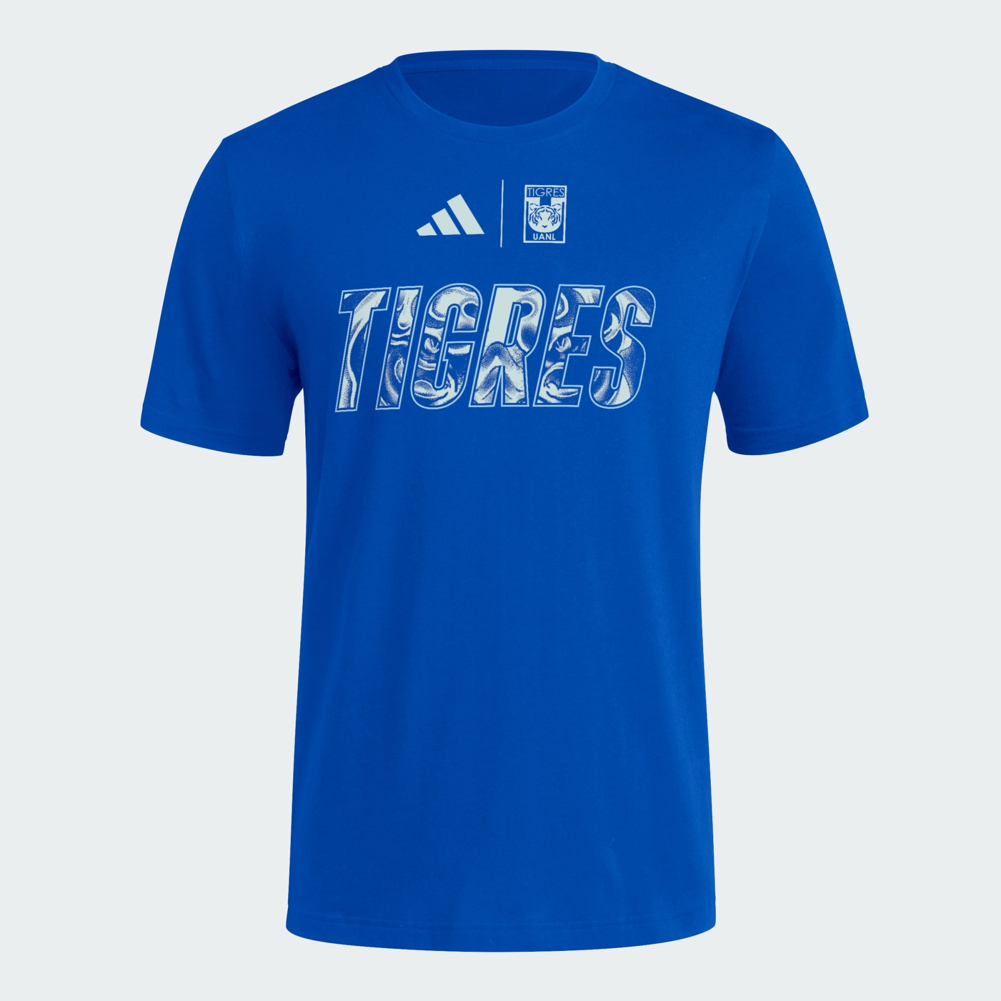adidas Tigres UANL Graphic Tee - Blue | Free Shipping with adiClub ...