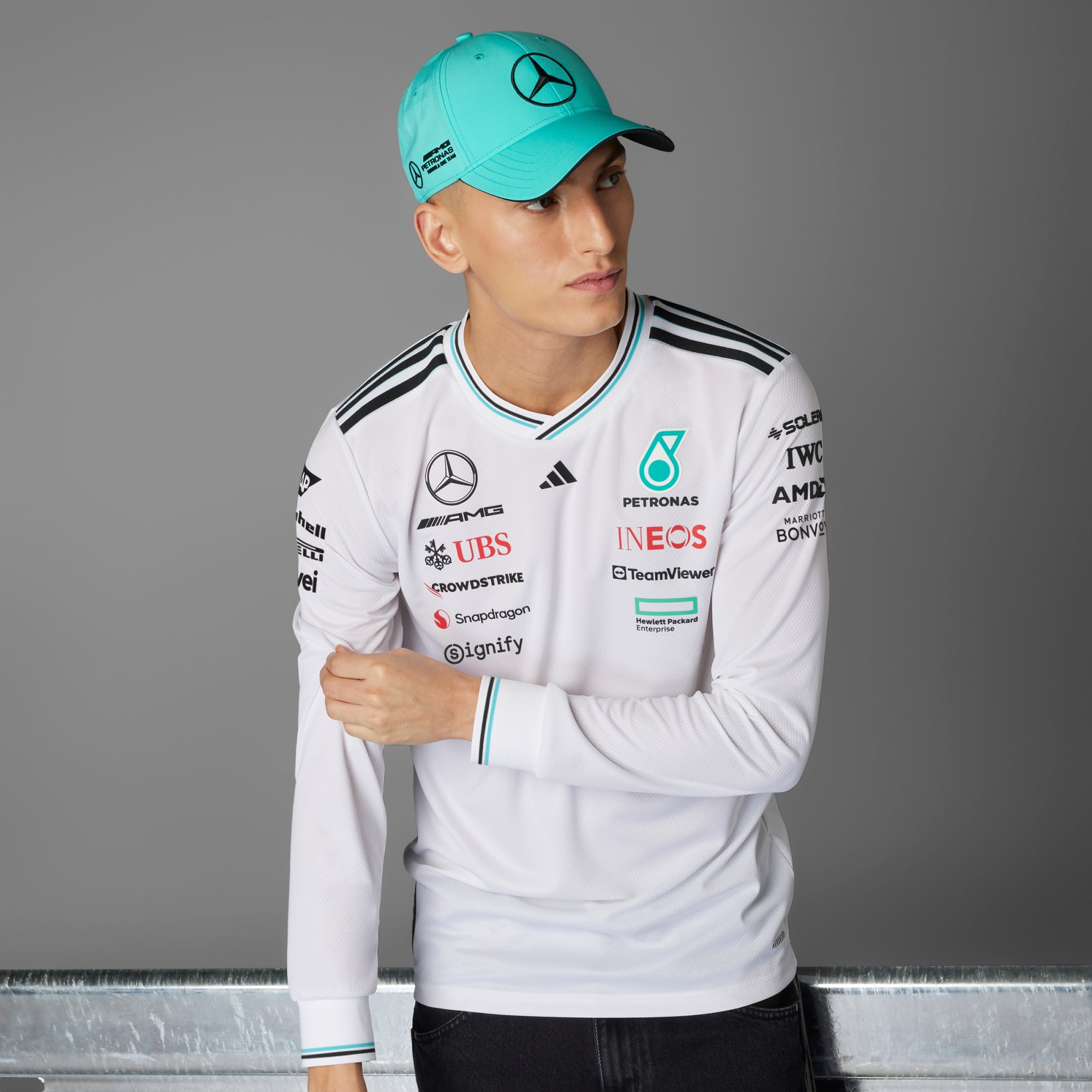 adidas Mercedes - AMG Petronas Formula One Team Driver Cap - Turquoise ...