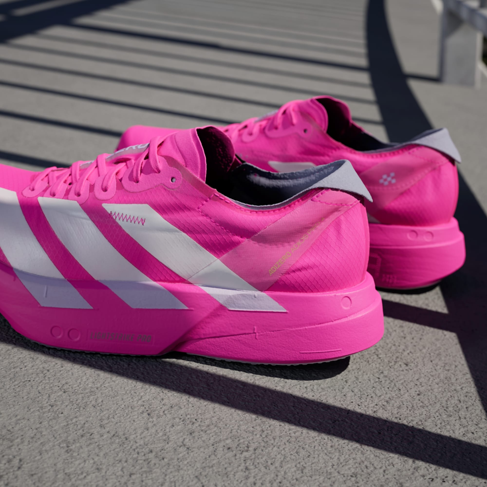 adidas Adizero Adios Pro 4 Shoes - Pink | Free Shipping with adiClub ...