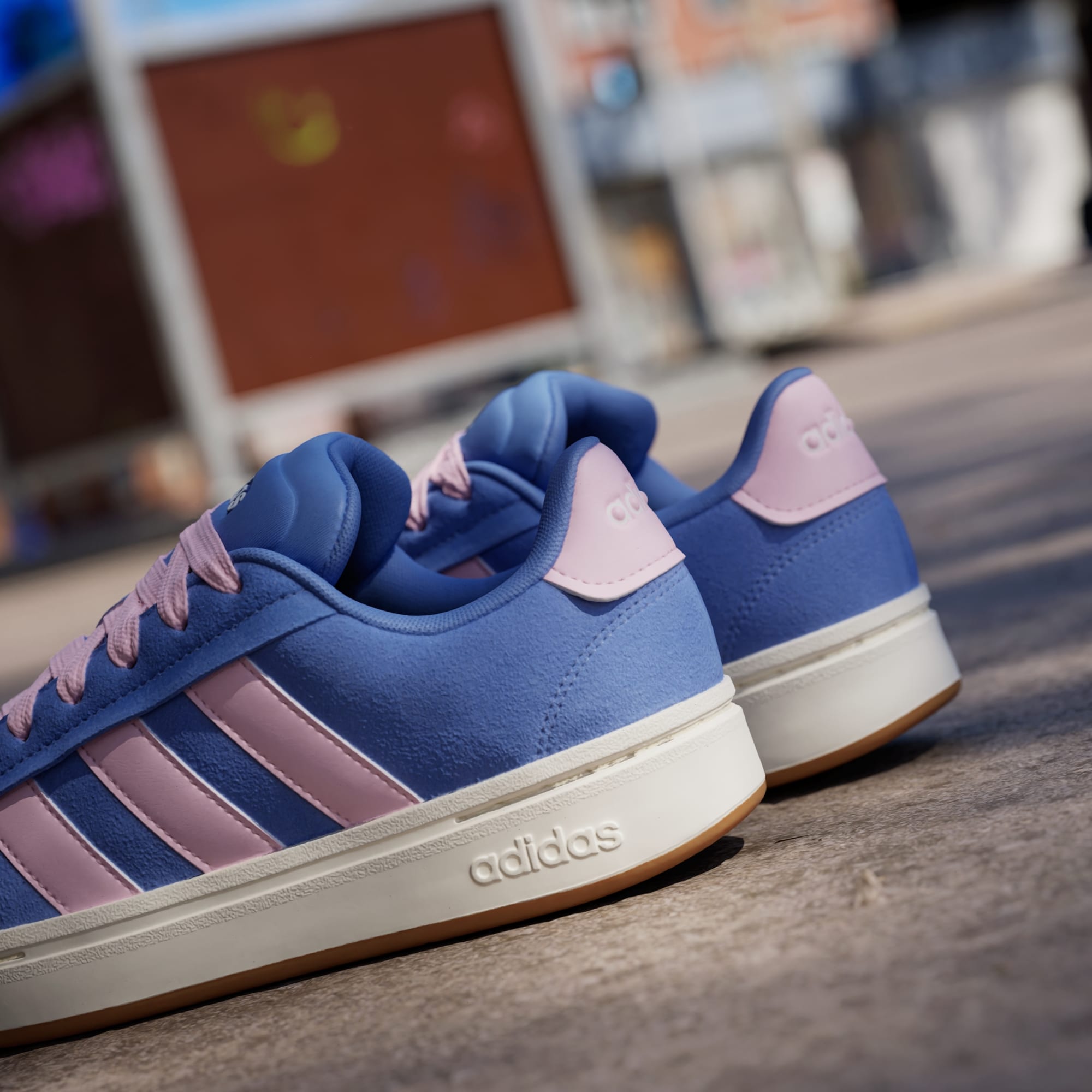 adidas Grand Court Alpha Shoes - Blue | Free Shipping with adiClub ...