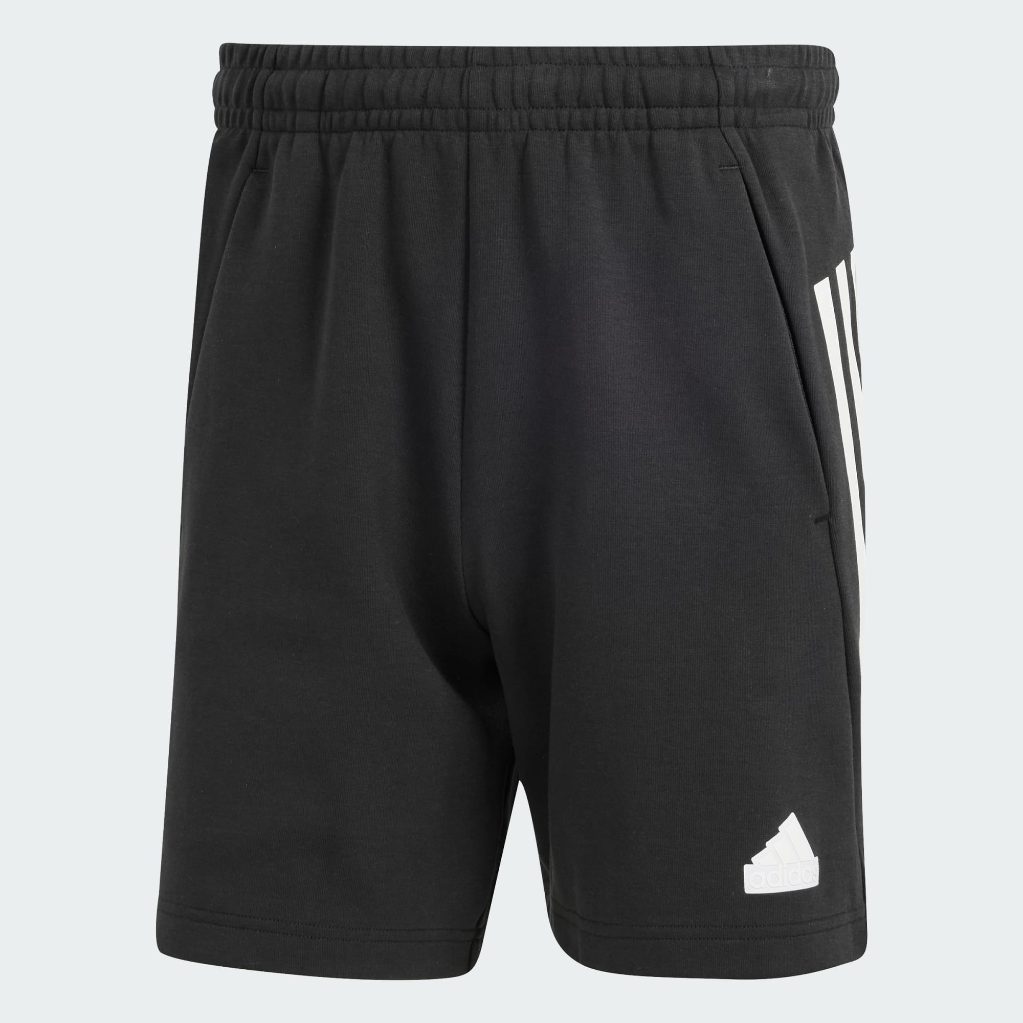 adidas Future Icons 3-Stripes Shorts - Black | Free Shipping with ...