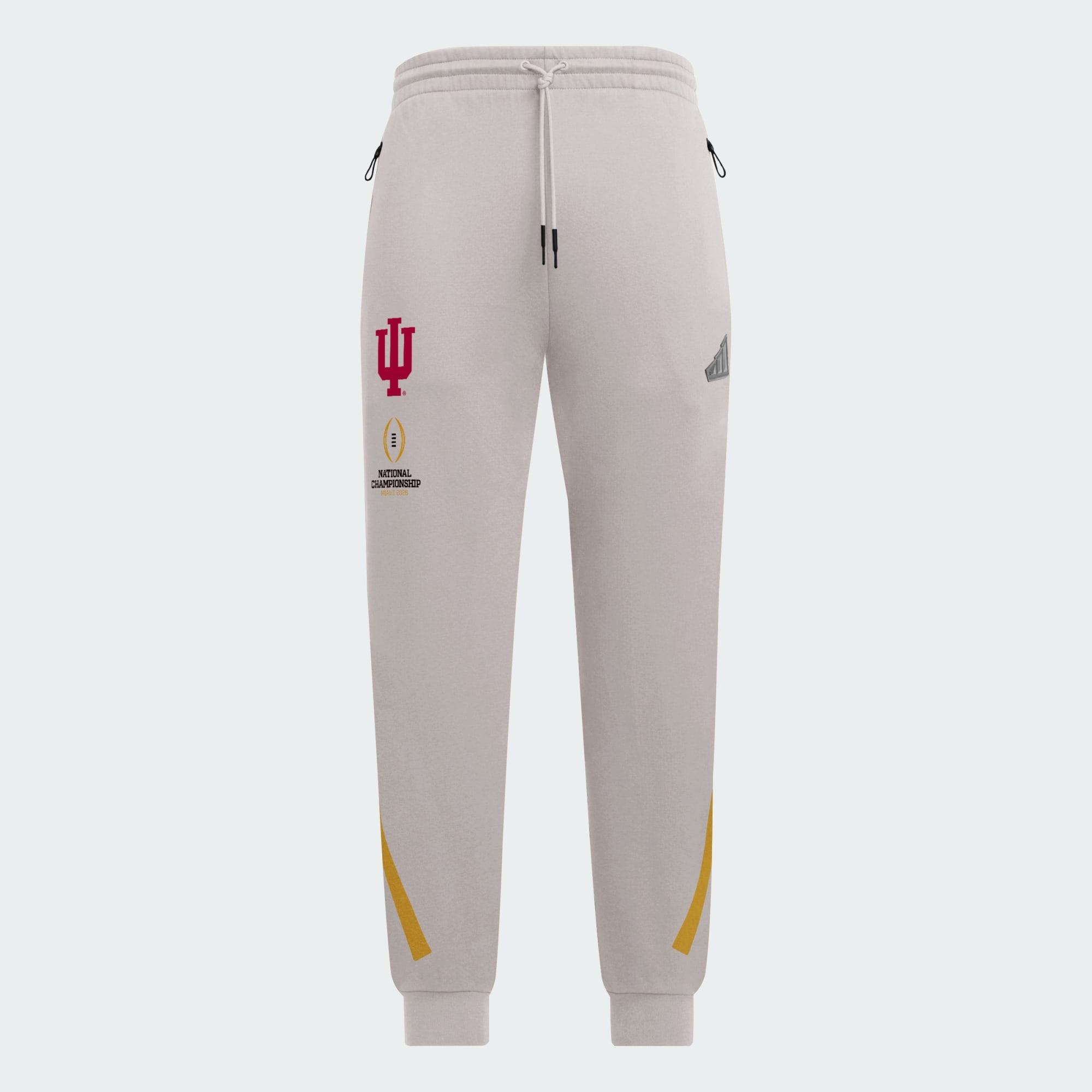 adidas Indiana Hoosiers CFP Postseason Z.N.E. Pants - Grey | Free ...
