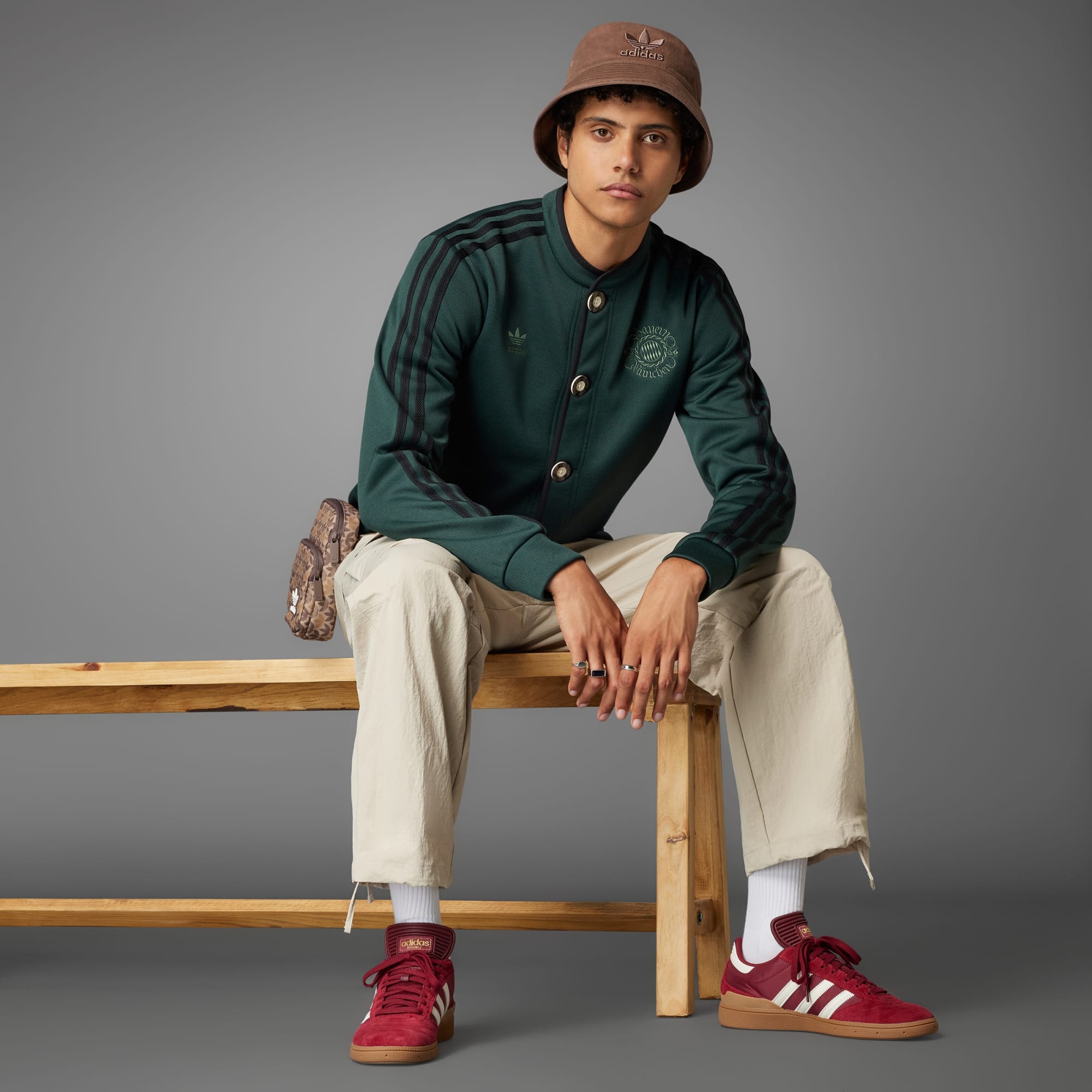 adidas FC Bayern München Authentic Janker - Grün | adidas Deutschland