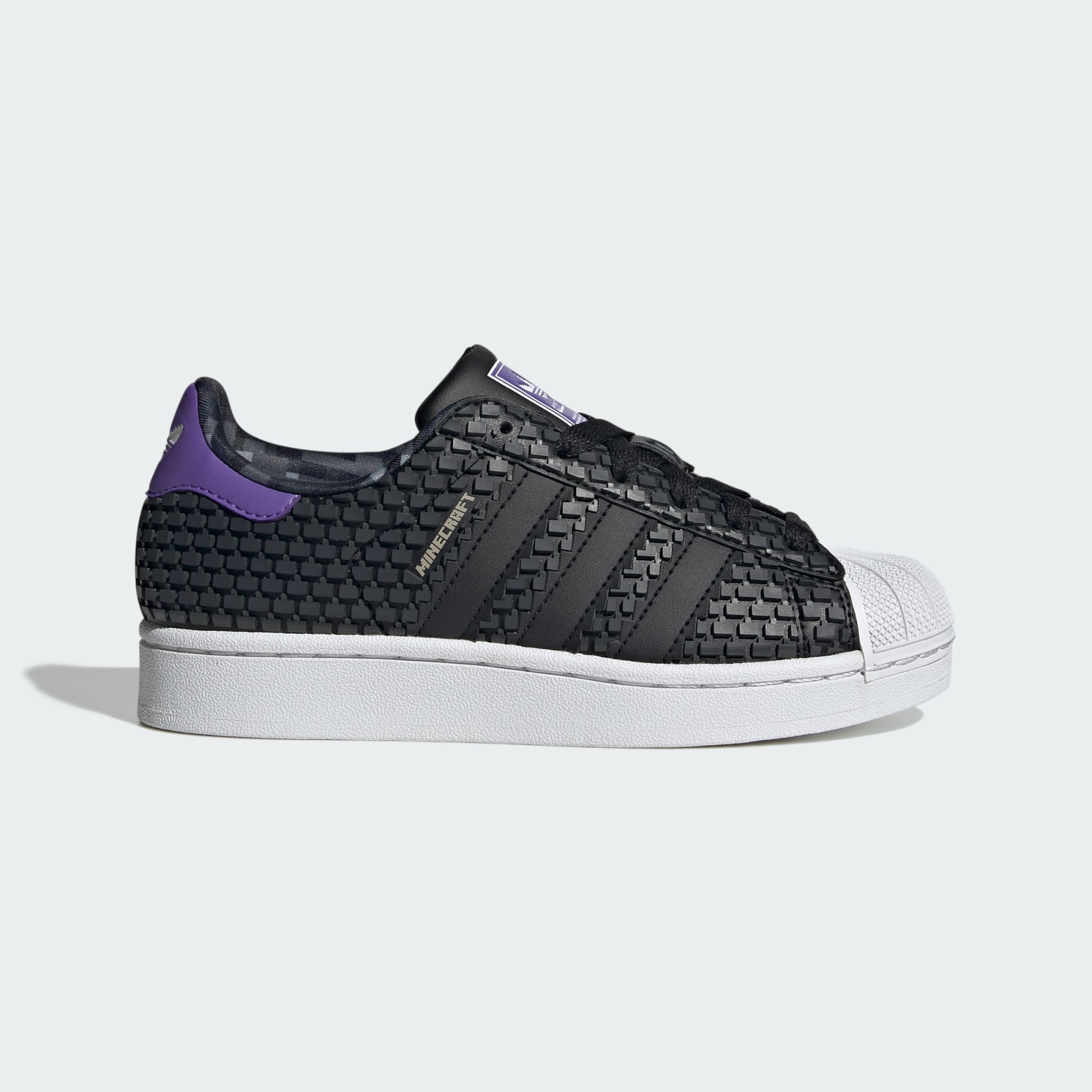 ADIDAS MINECRAFT SUPERSTAR II SHOES - Black | Free Shipping with ...