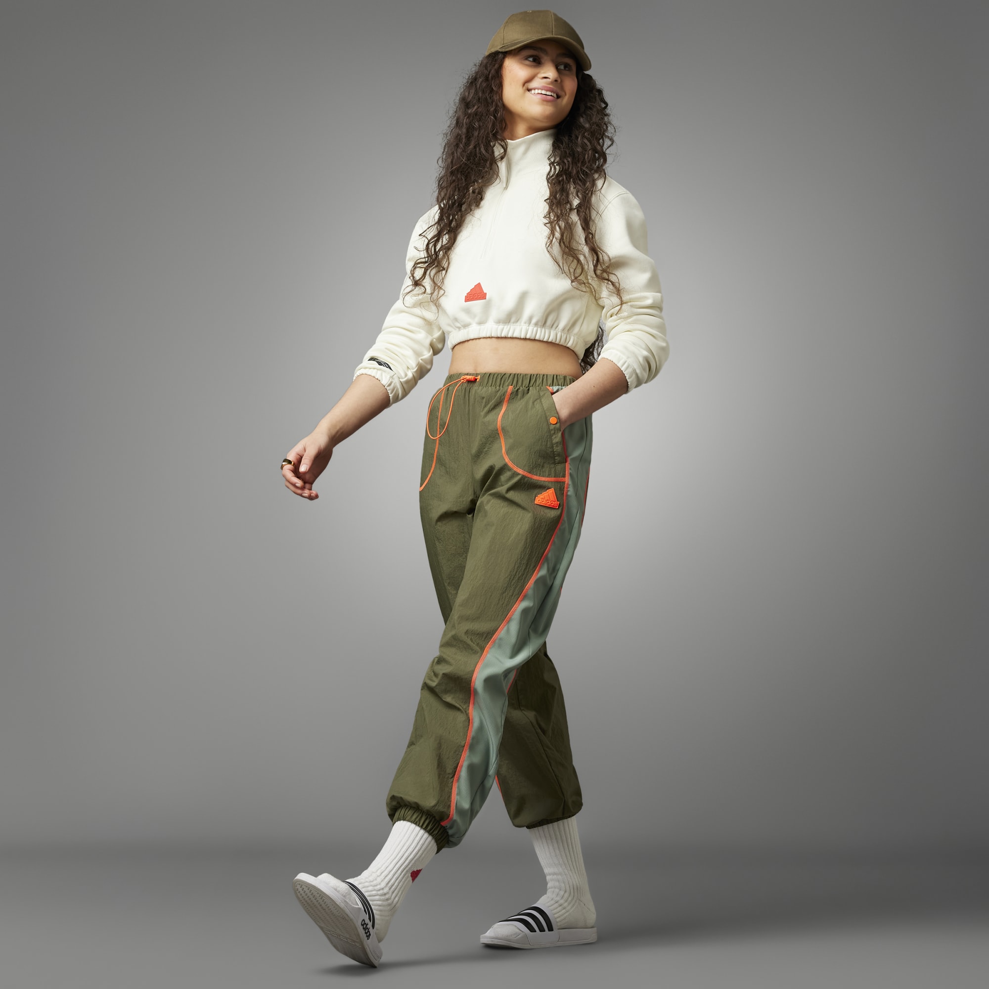 adidas Lift Your Mind Low-Rise Pants - Green | adidas Australia