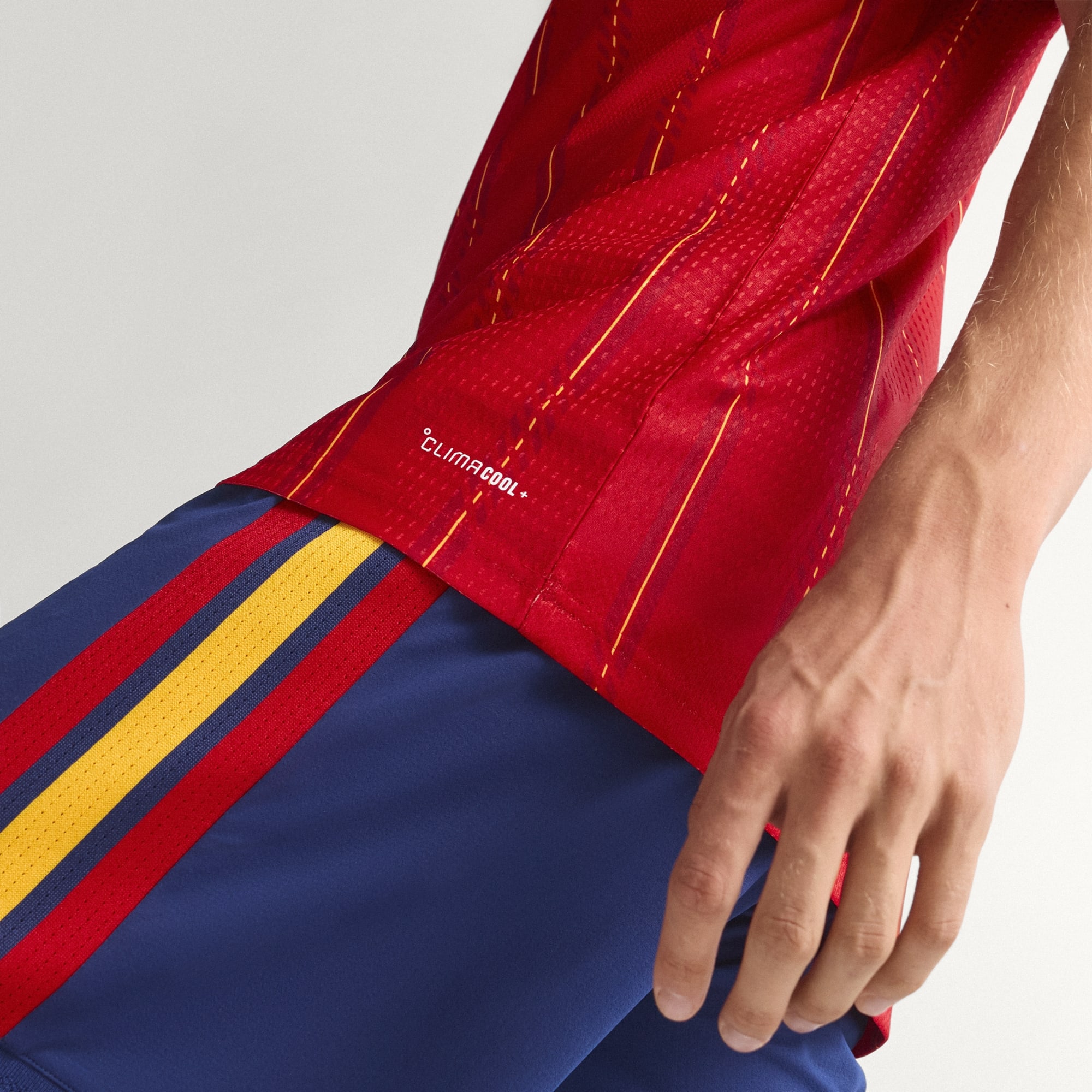 adidas Spain 26 Home Authentic Jersey - Red | Free Shipping with ...