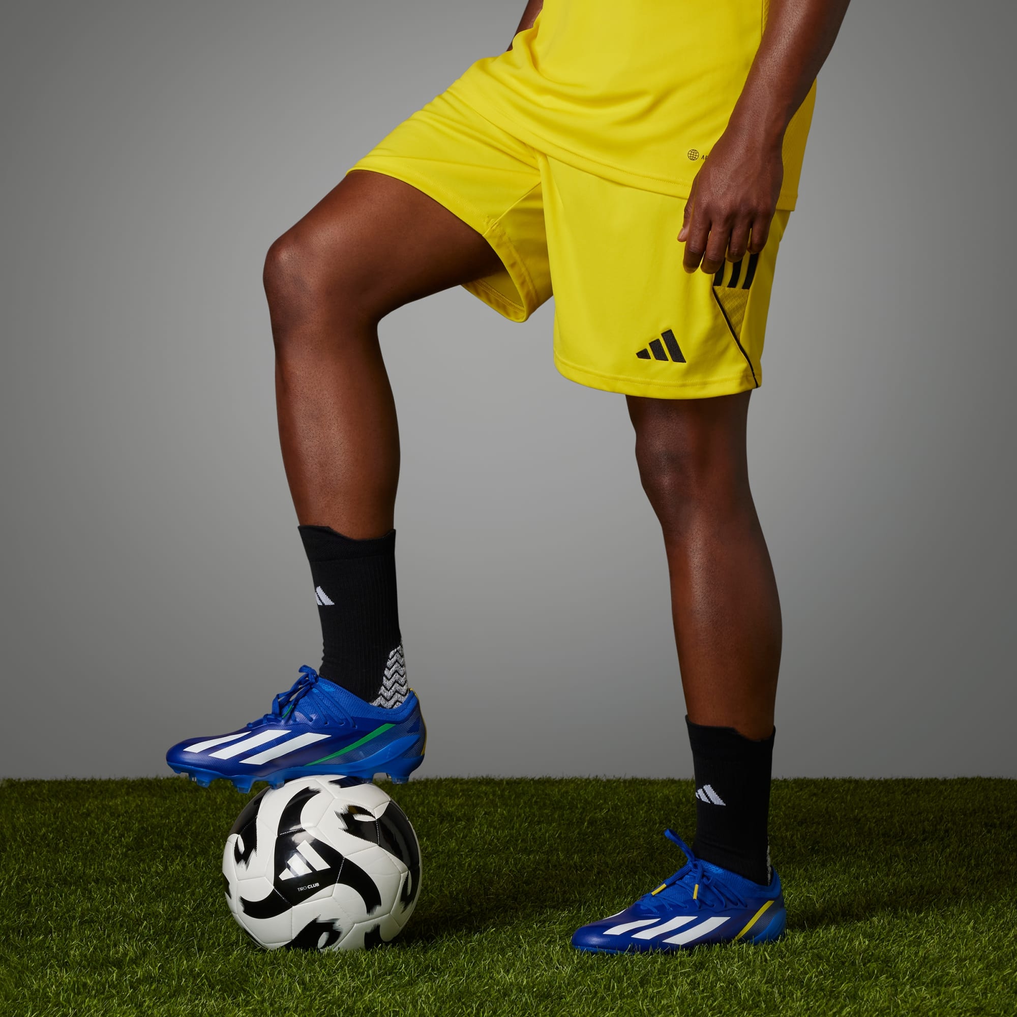 adidas X Crazyfast.1 Brazil Firm Ground Soccer Cleats - Blue | Free ...