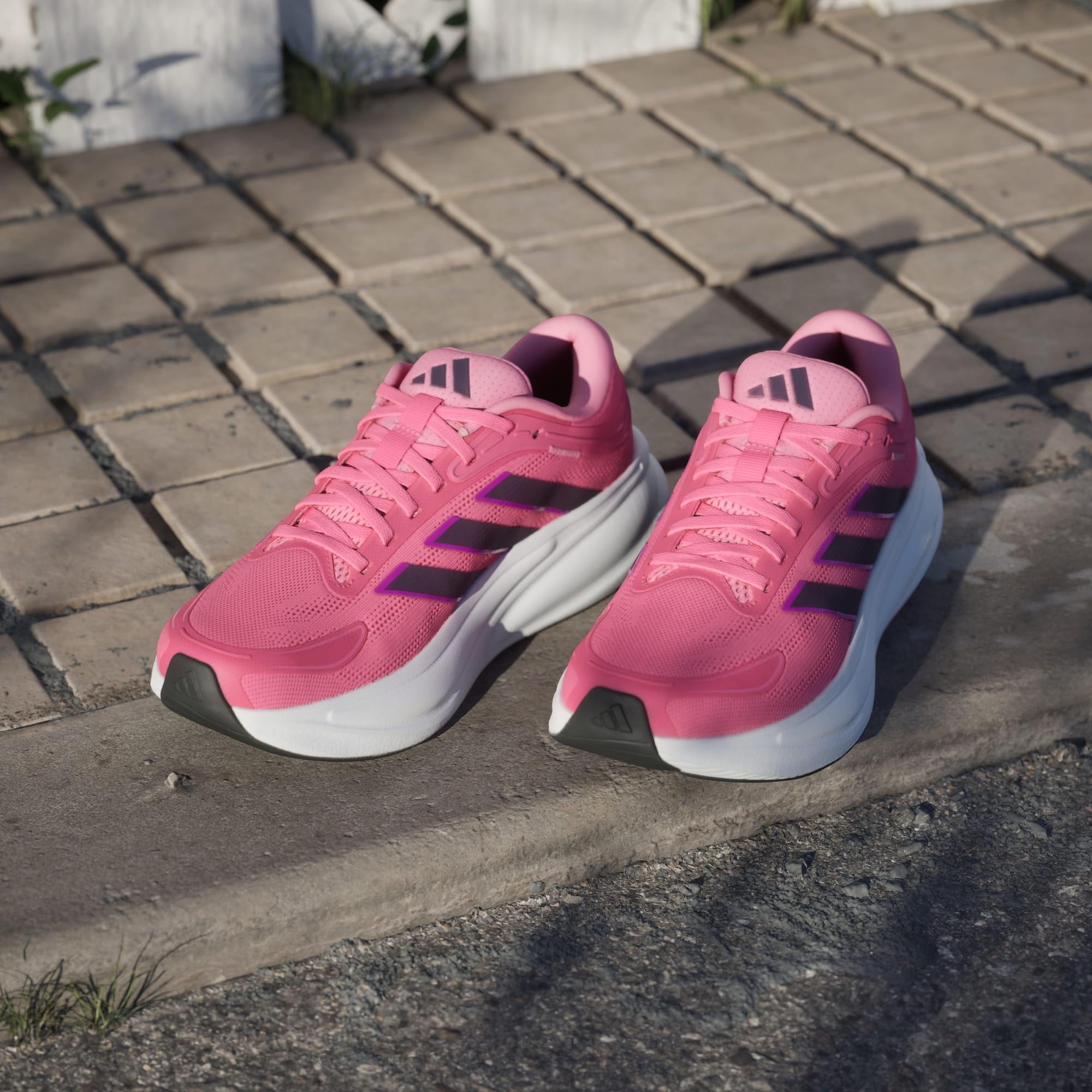 adidas RESPONSE 2 RUNNING SHOES - Pink | Free Shipping with adiClub
