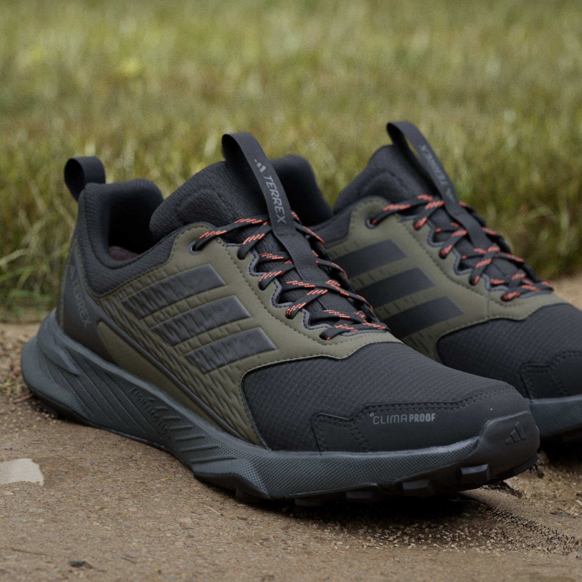 adidas Terrex Tracefinder 2 CLIMAPROOF Trail Running Shoes - Green ...