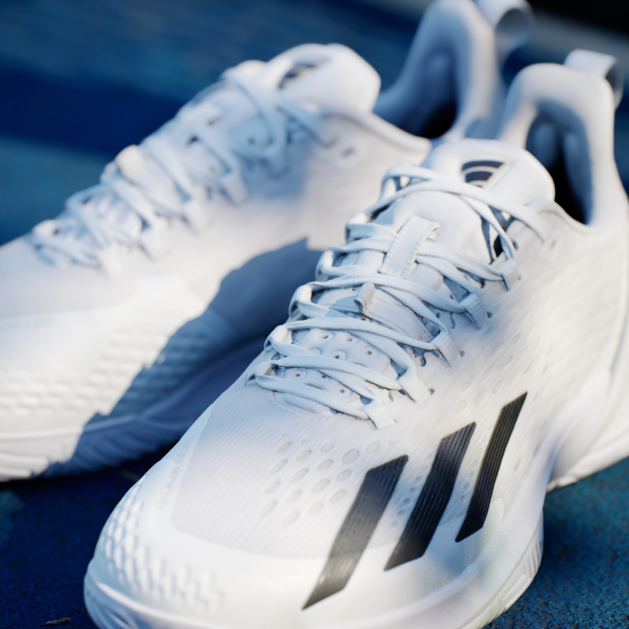 adidas adizero Cybersonic Tennis Shoes - White | Free Shipping with adiClub | adidas US