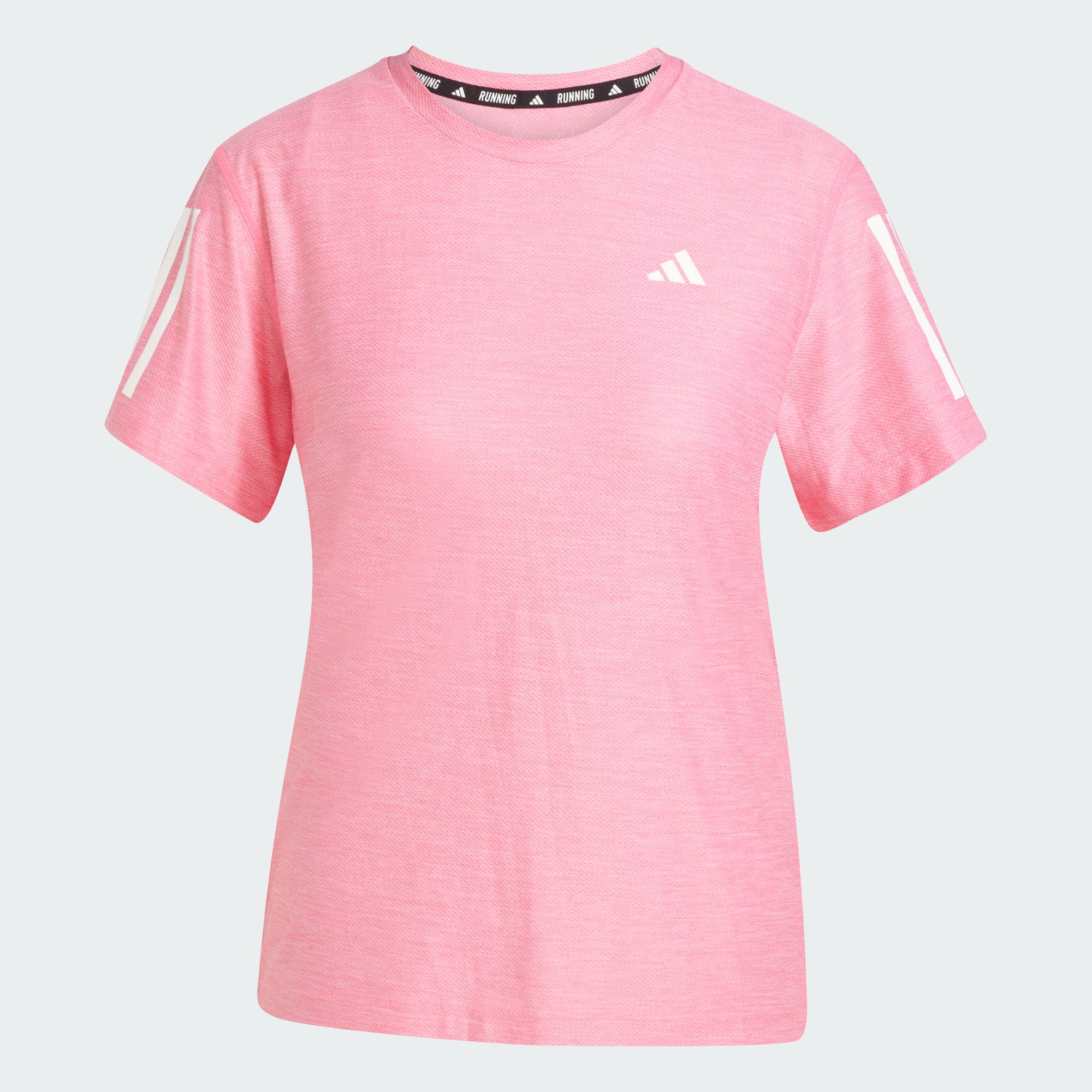 adidas Own The Run Tee - Pink | Free Shipping with adiClub | adidas US