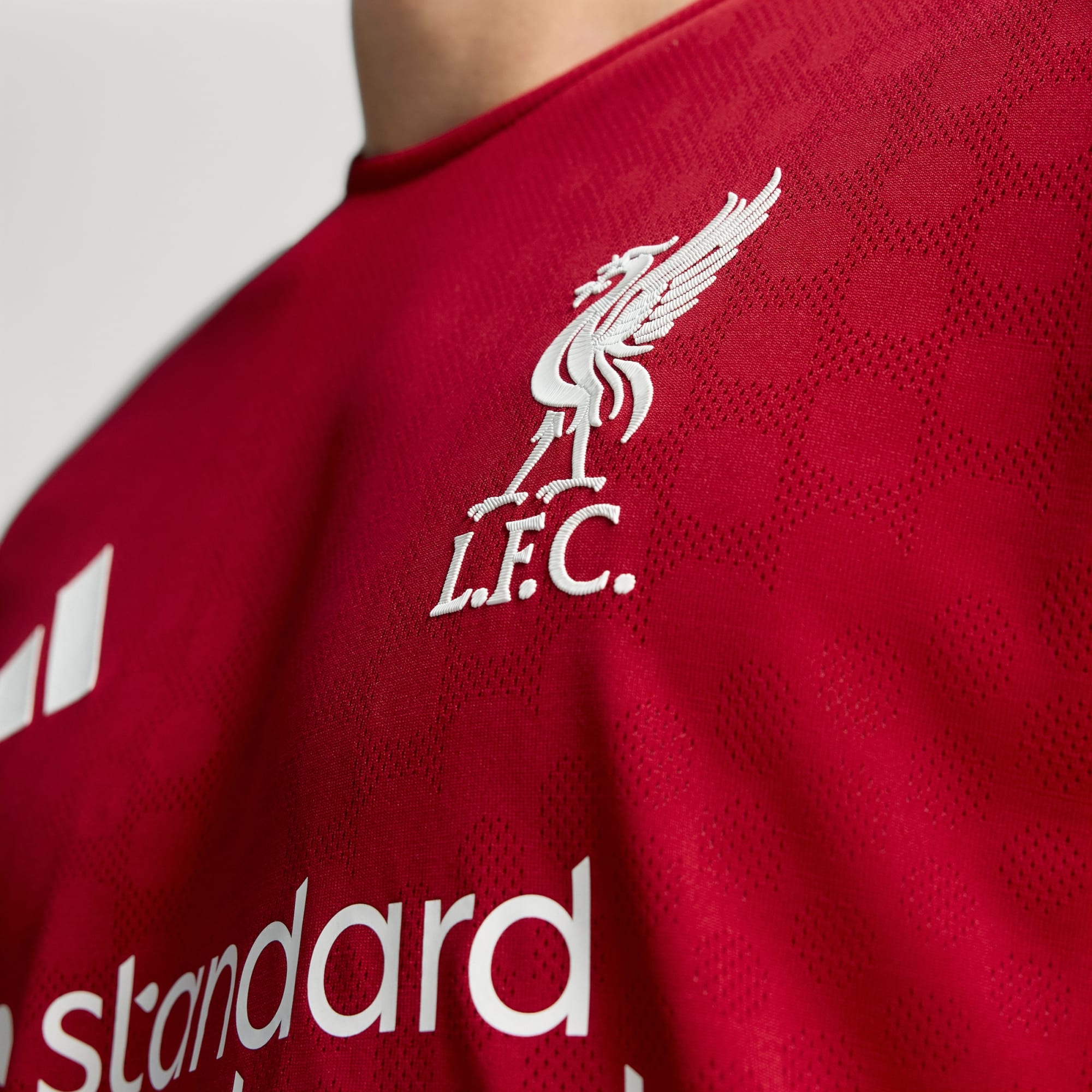 adidas Liverpool FC 25/26 Long Sleeve Home Authentic Jersey - Red ...