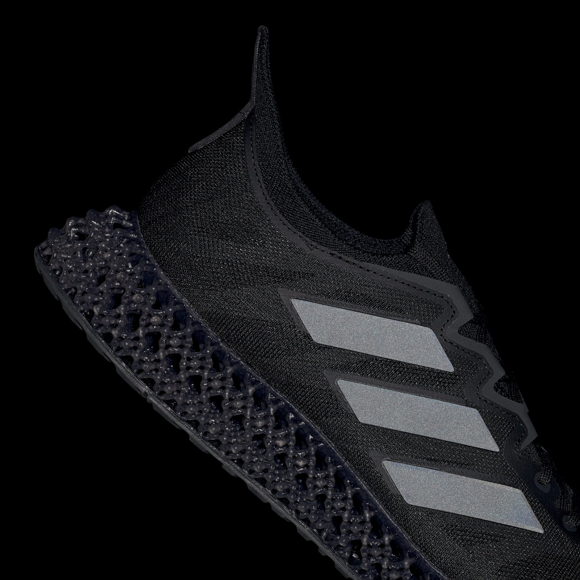 adidas 4DFWD 3 Running Sneakers - Black | Free Shipping with adiClub ...