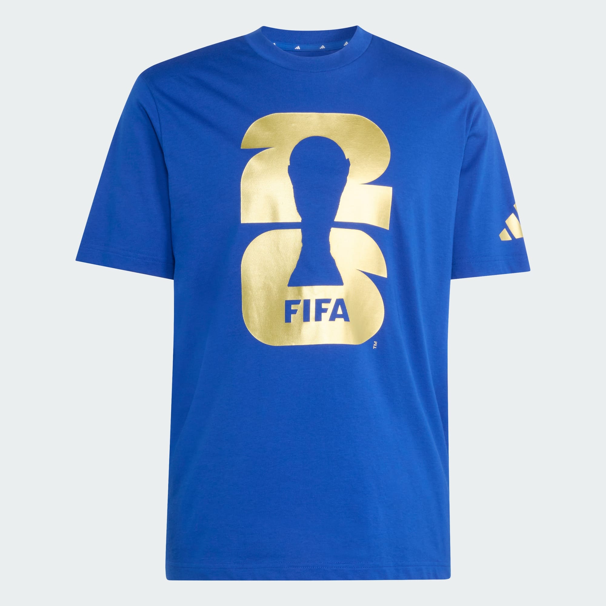 adidas FIFA World Cup 2026 Official Emblem T-Shirt - Blue | Free ...