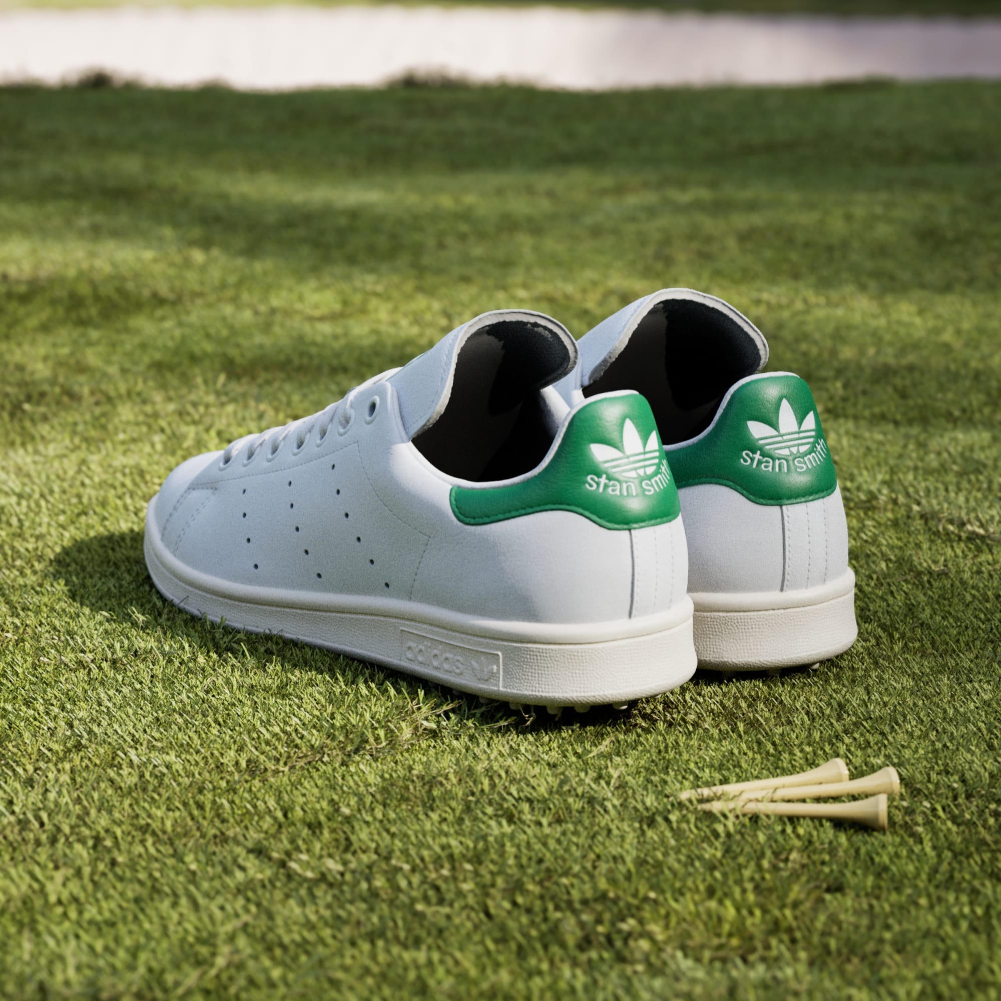 adidas Stan Smith Spikeless Golf Shoes - White | Free Shipping with ...