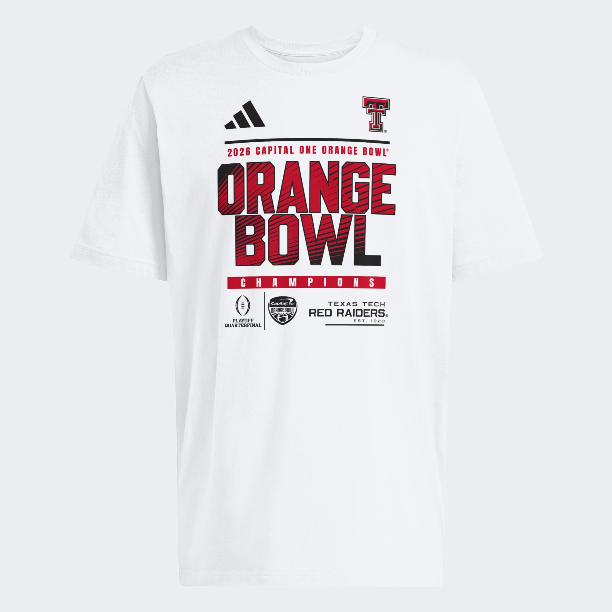 adidas Texas Tech Raiders College Football Playoff Quarterfinal Champs ...