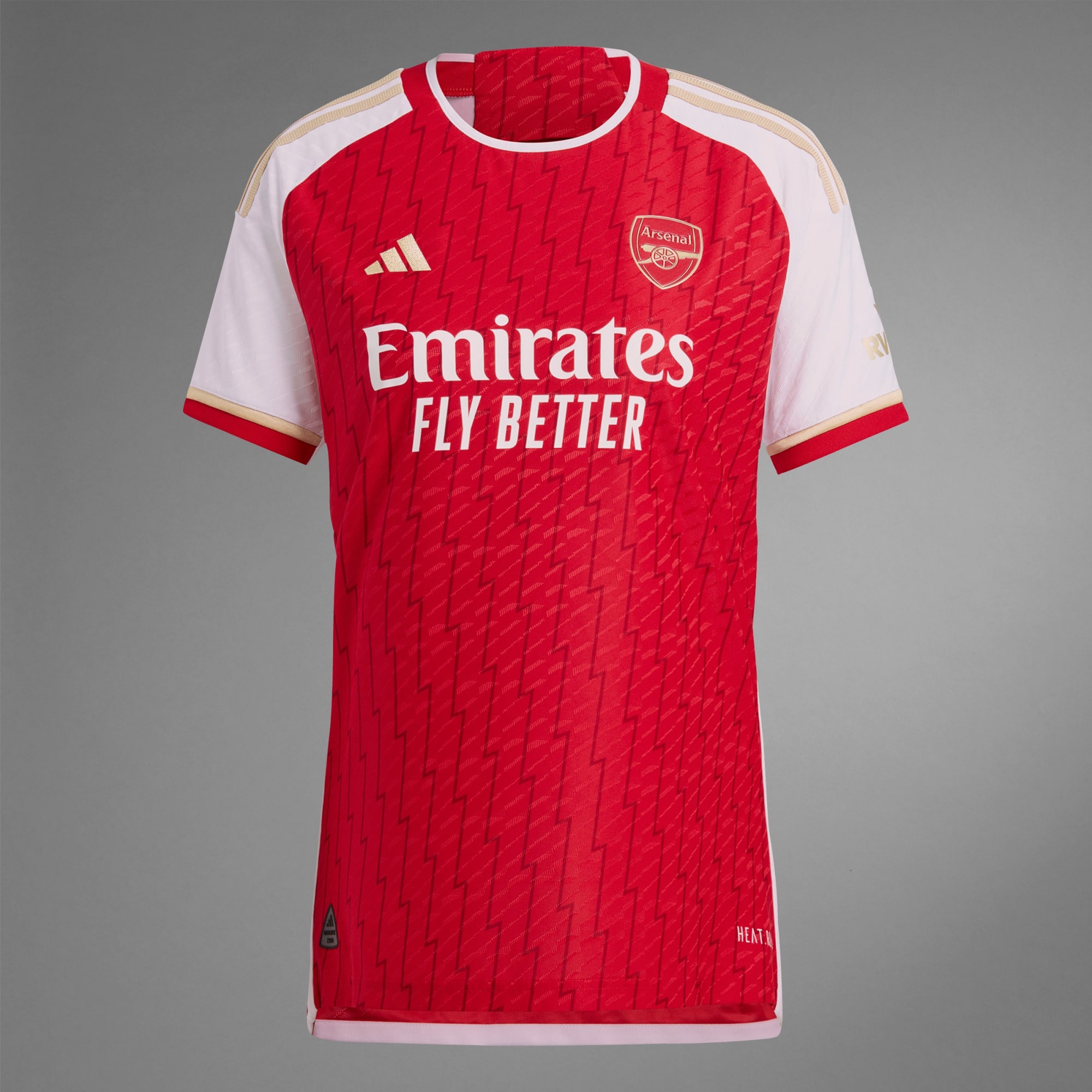 adidas Arsenal 23/24 Home Authentic Jersey - Red | Free Delivery ...